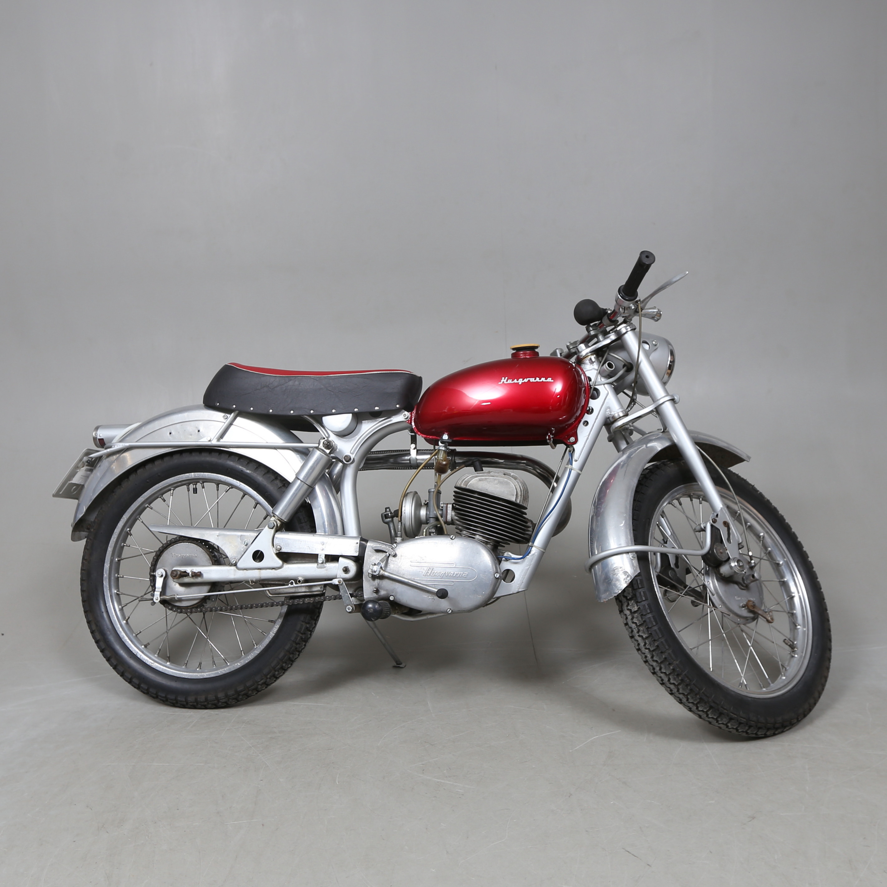 Bilder för 3175665. MOTORCYKEL, modell 282, Husqvarna silverpilen 1955 ...