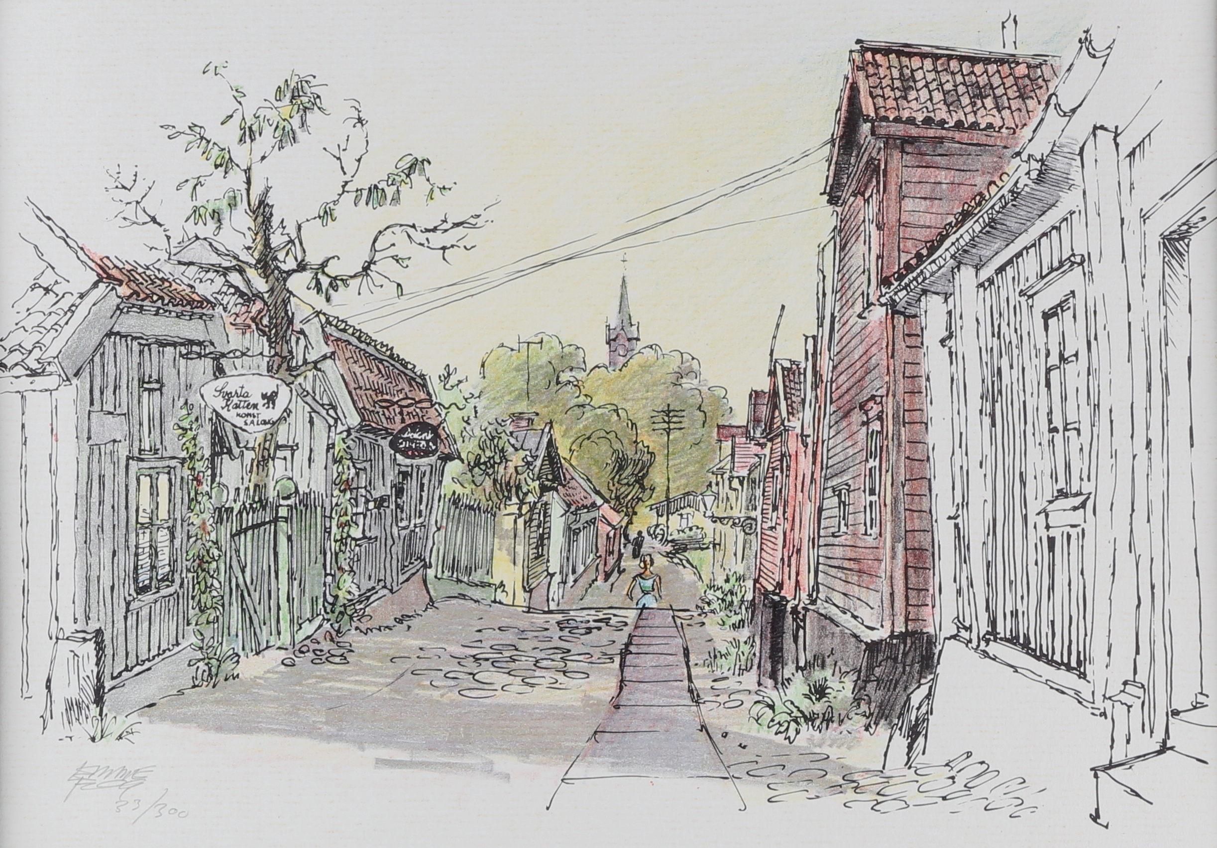 Images for 317745. EBBE FOG. Gävle, original lithographs in folder, 4 ...