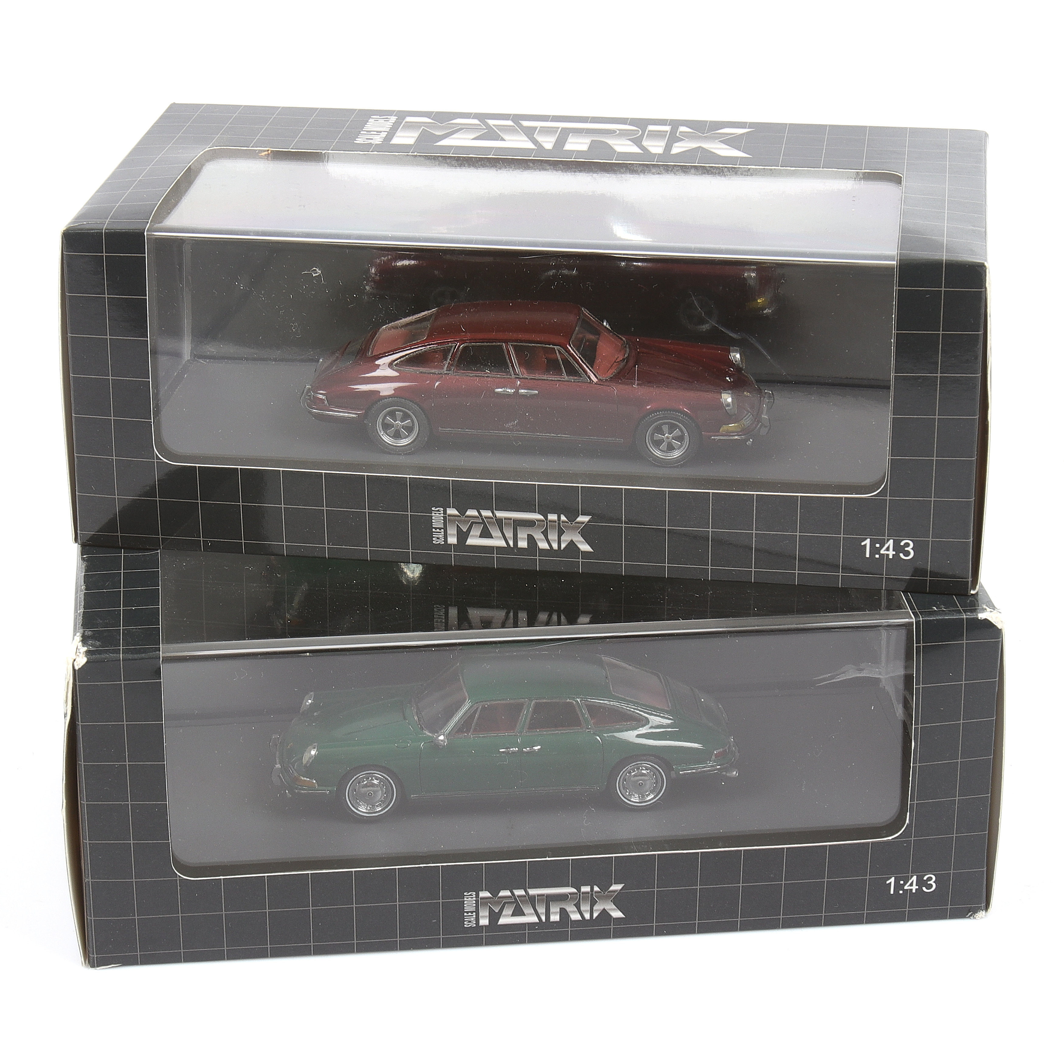 Bilder för 3178491. MODELLBILAR, 2 st, metall, Porsche 911 Sedan ...