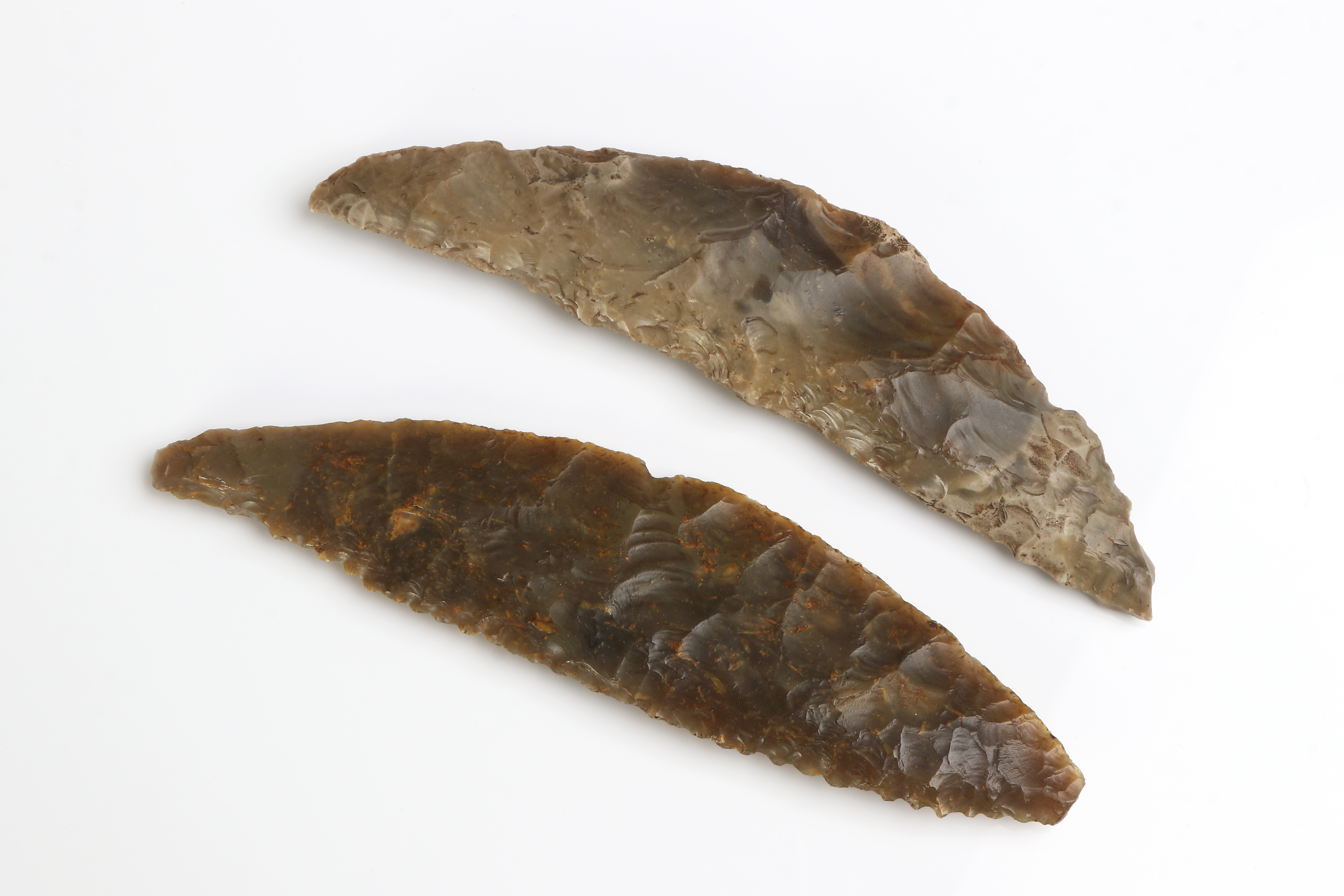 Images for 3179404. CUTTERS, TWO PCS. Machined flint. Late Neolithic ...