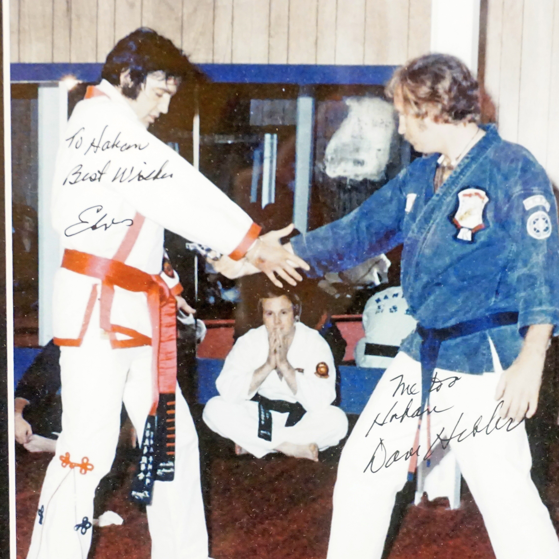 Images for 3193419. AUTOGRAPH, Elvis bodyguard Dave Hebler, photo print ...