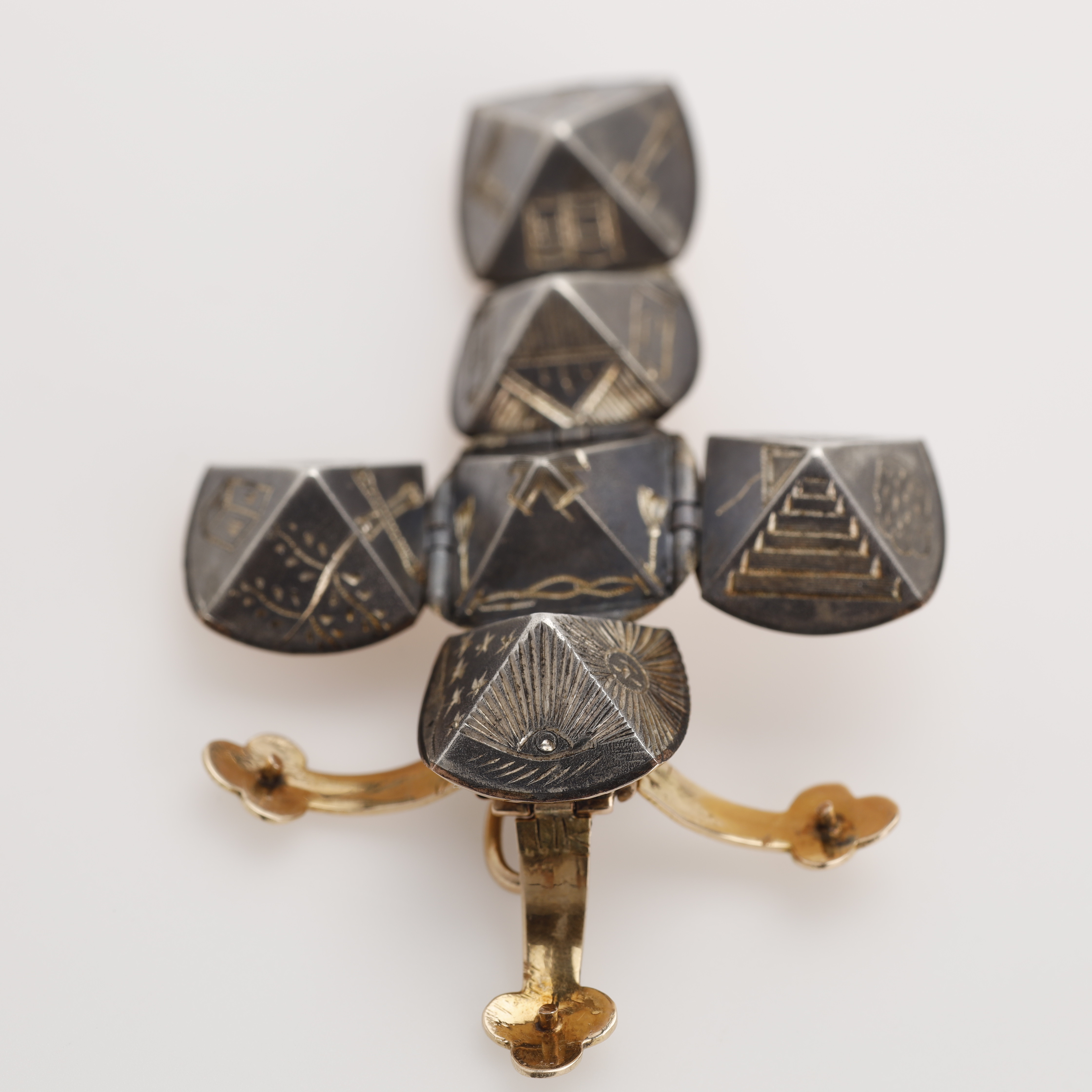 Billeder til 3198361. Frimurer kugle, vedhæng, kors med frimurer ...