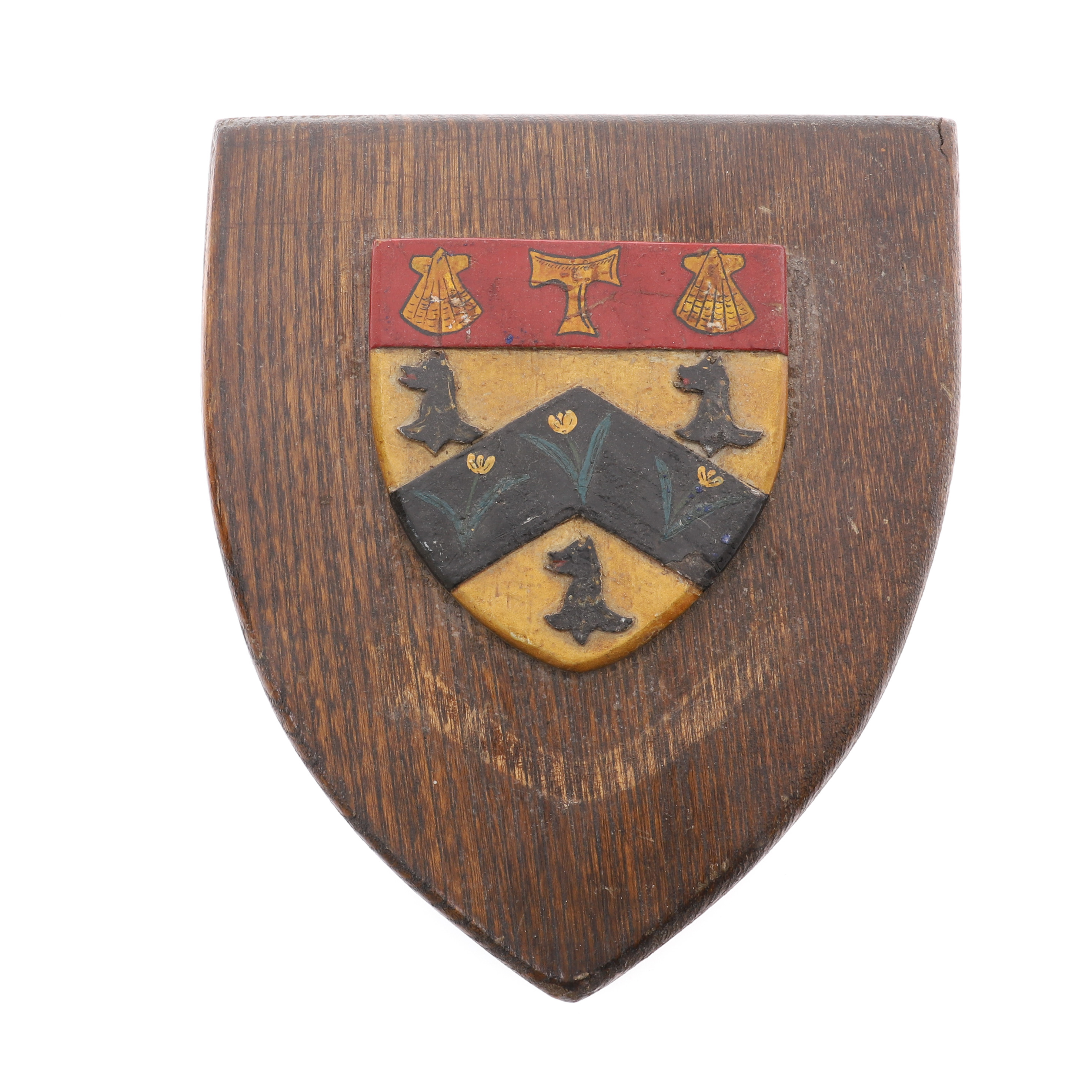 Images for 3199004. AN OAK SHIELD PAINTED WITH AN ARMORIAL, EARLY 20TH ...