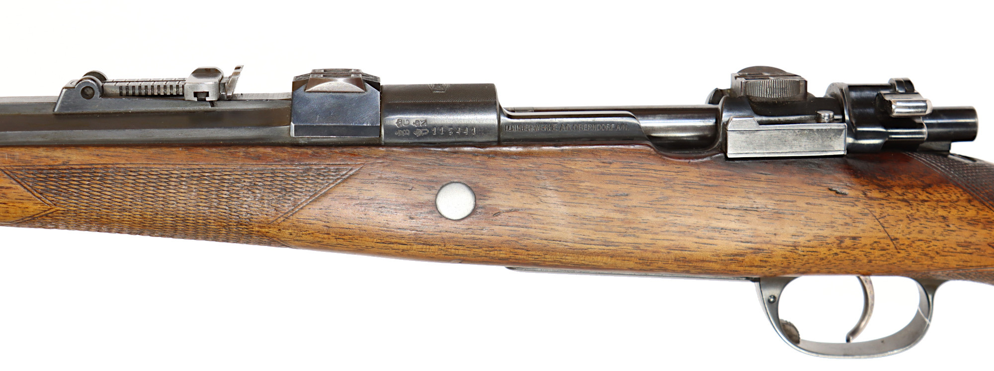 Images for 3200040. REPEATER BALL RIFLE, make Mauser Obendorf, model 98 ...