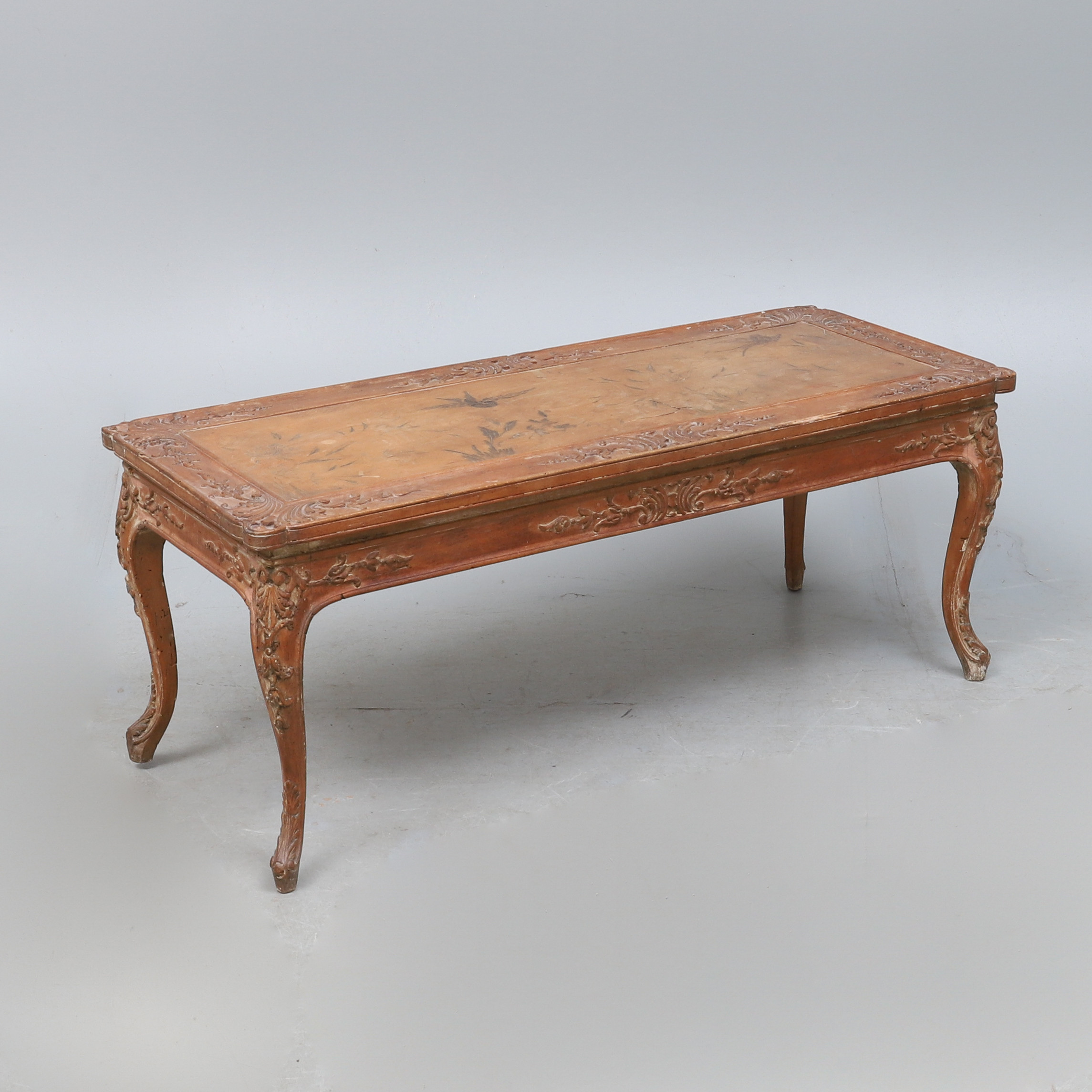 Images for 3206837. A REPRODUCTION RECTANGULAR LOW TABLE, IN 18TH CENTURY STYLE. - Auctionet