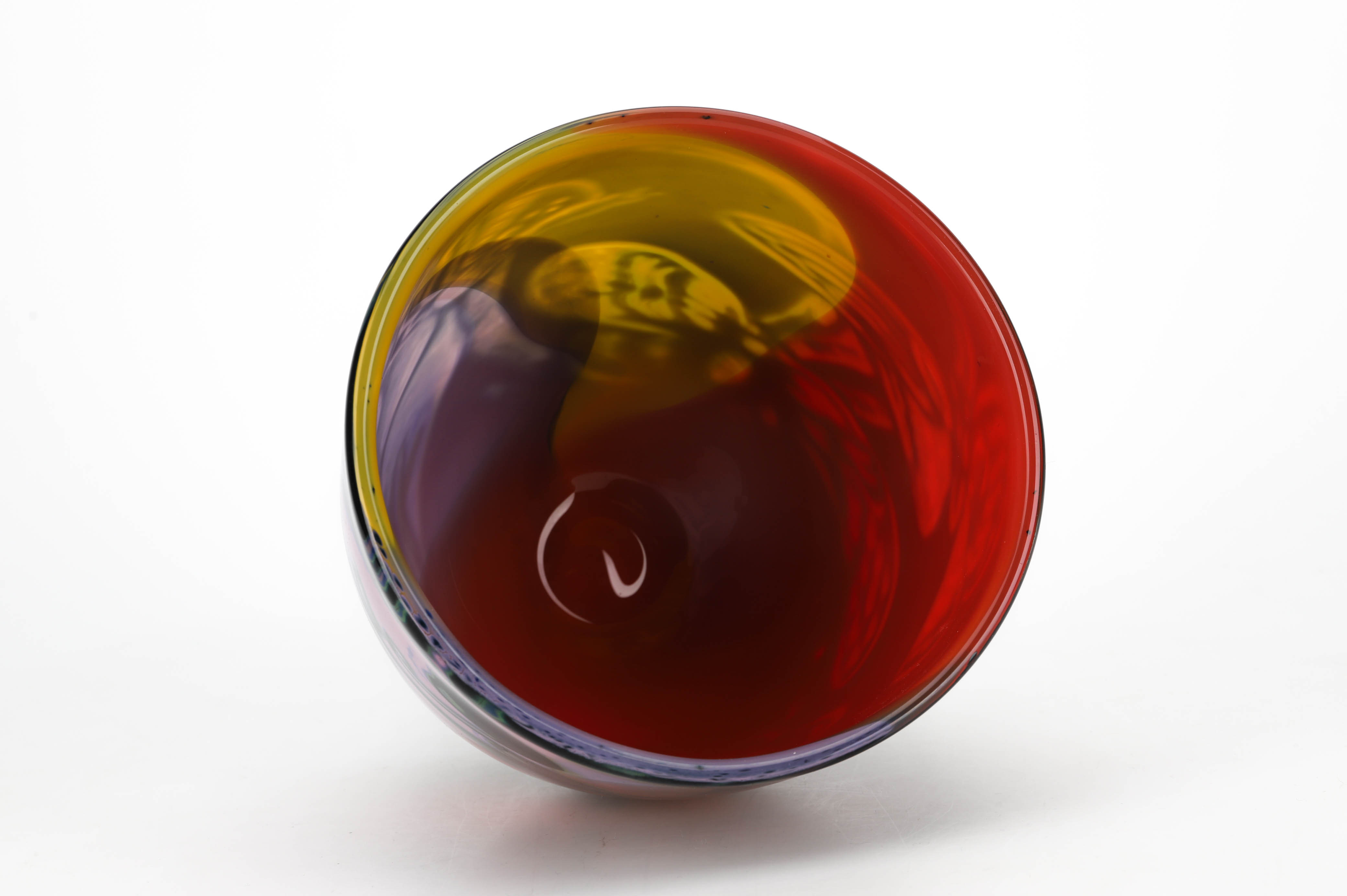 EVA ENGLUND. Vase, “Muraya”, glass, signed. Glass - Art glass - Auctionet