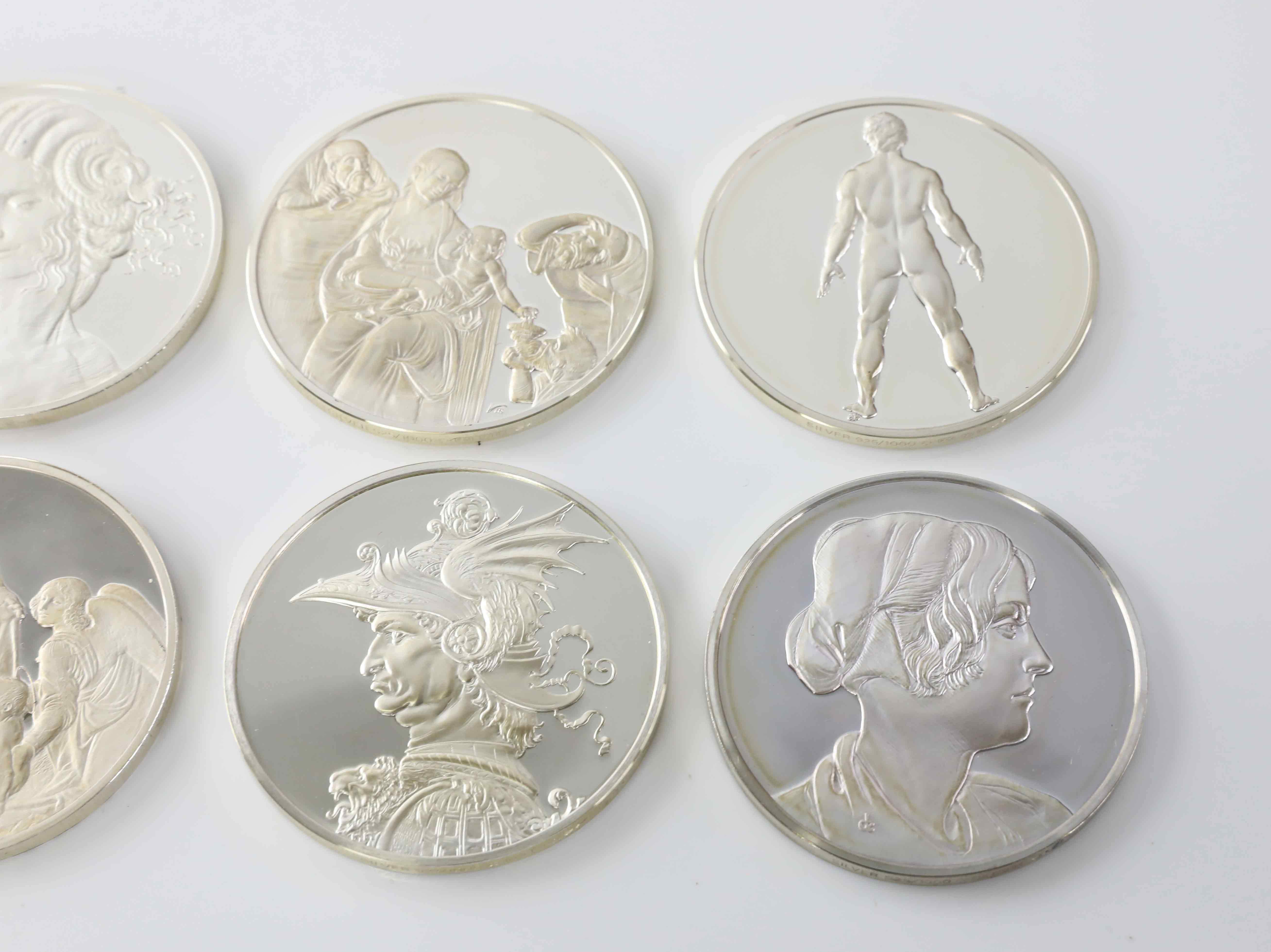 Images for 3223068. 50 gold medals in silver 925, “Master and Genius ...