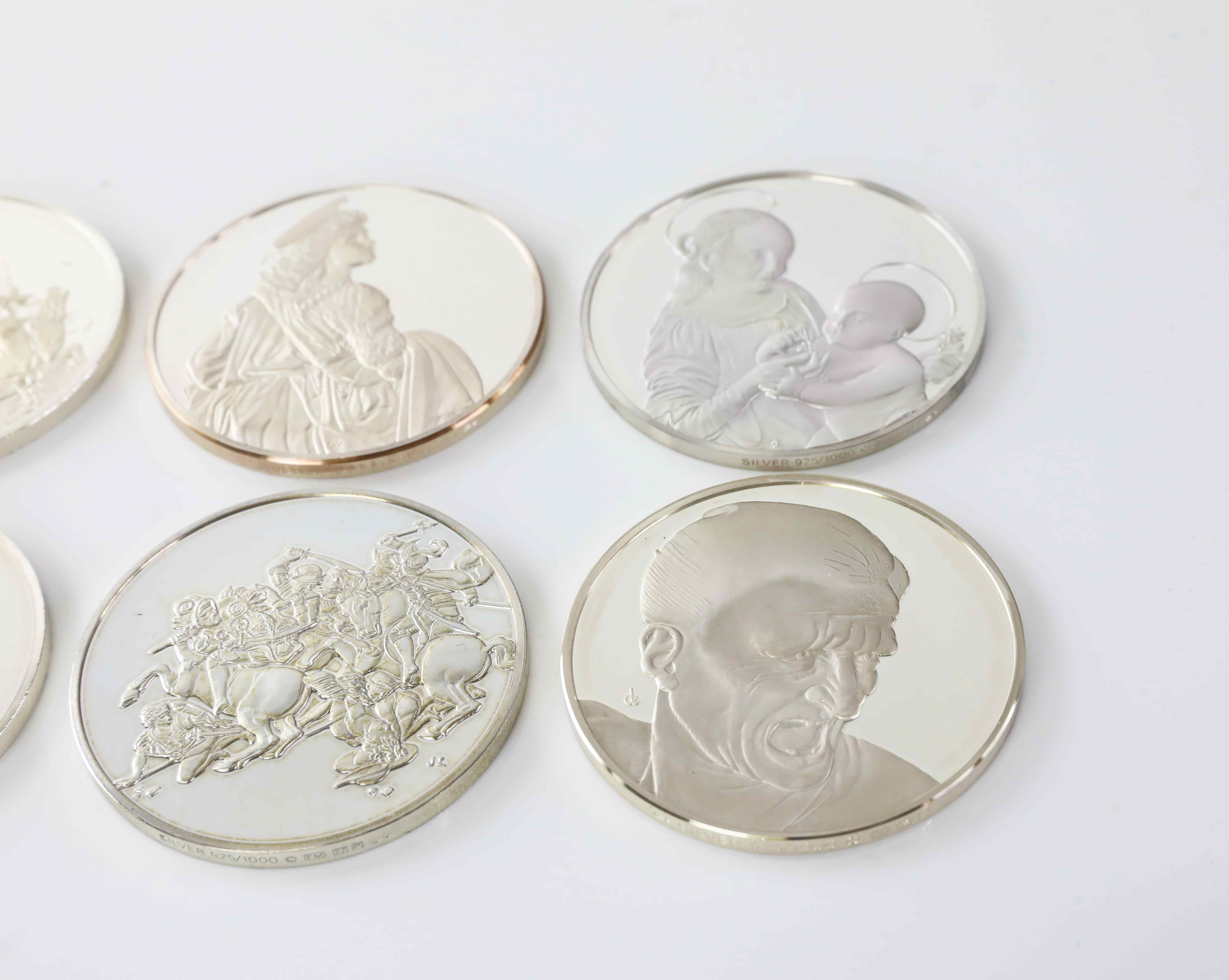 Images for 3223068. 50 gold medals in silver 925, “Master and Genius ...