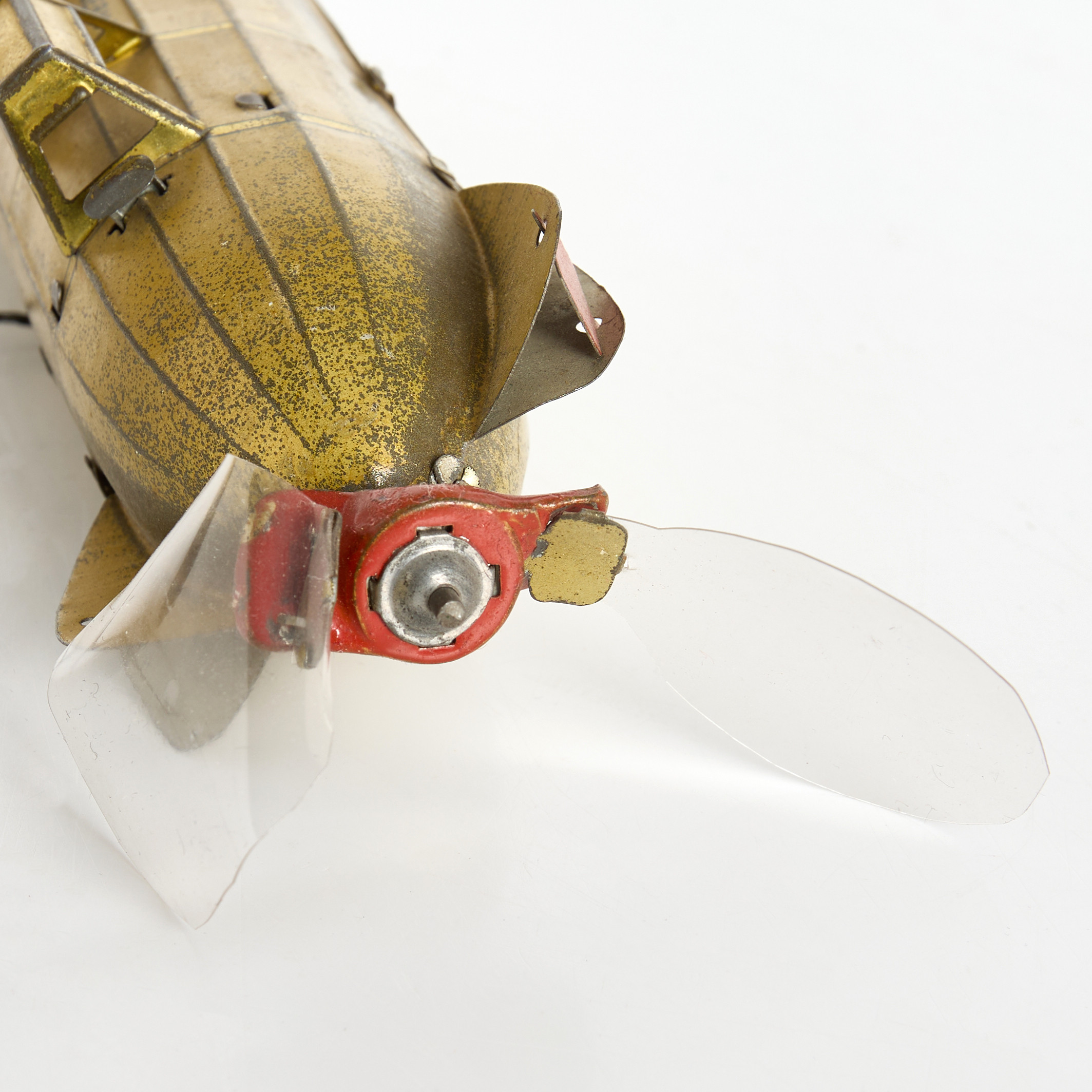LEHMANN, Zeppelin, EPL-1-651. Lithographed sheet metal toy. Clockwork. Germany, first half of ...