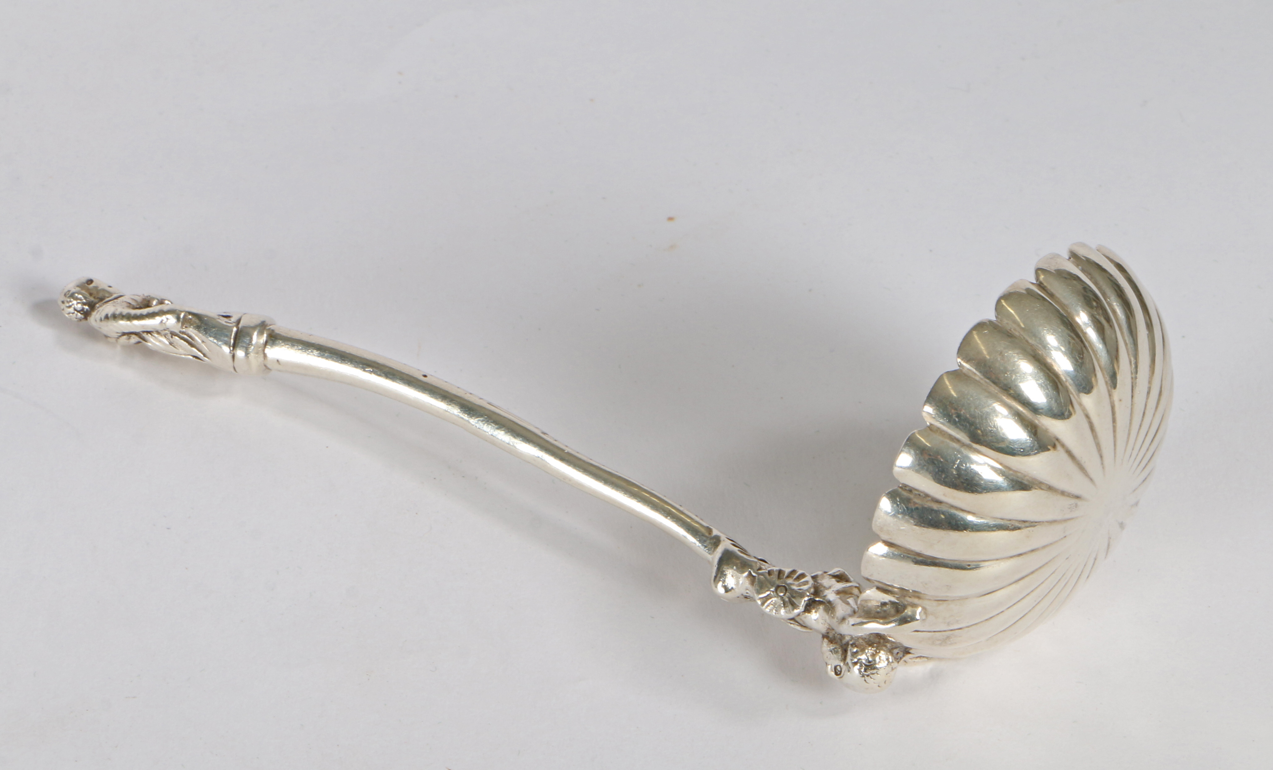 Images for 3245519. A VERY UNUSUAL SMALL SILVER LADLE WITH AN 'APOSTLE ...