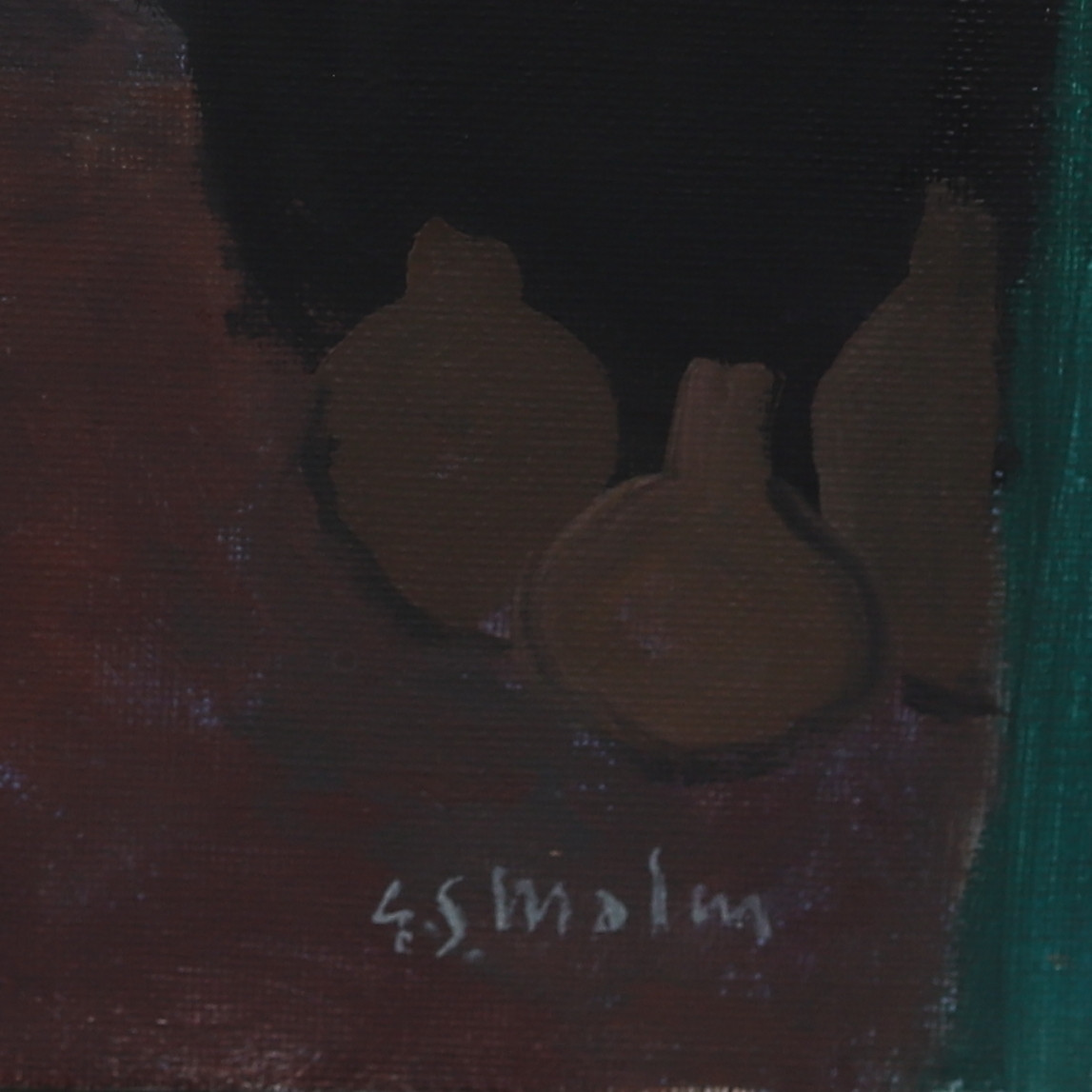 Bilder för 3245605. GUNNAR S MALM (1909-1986). Nordafrikanskt bymotiv ...