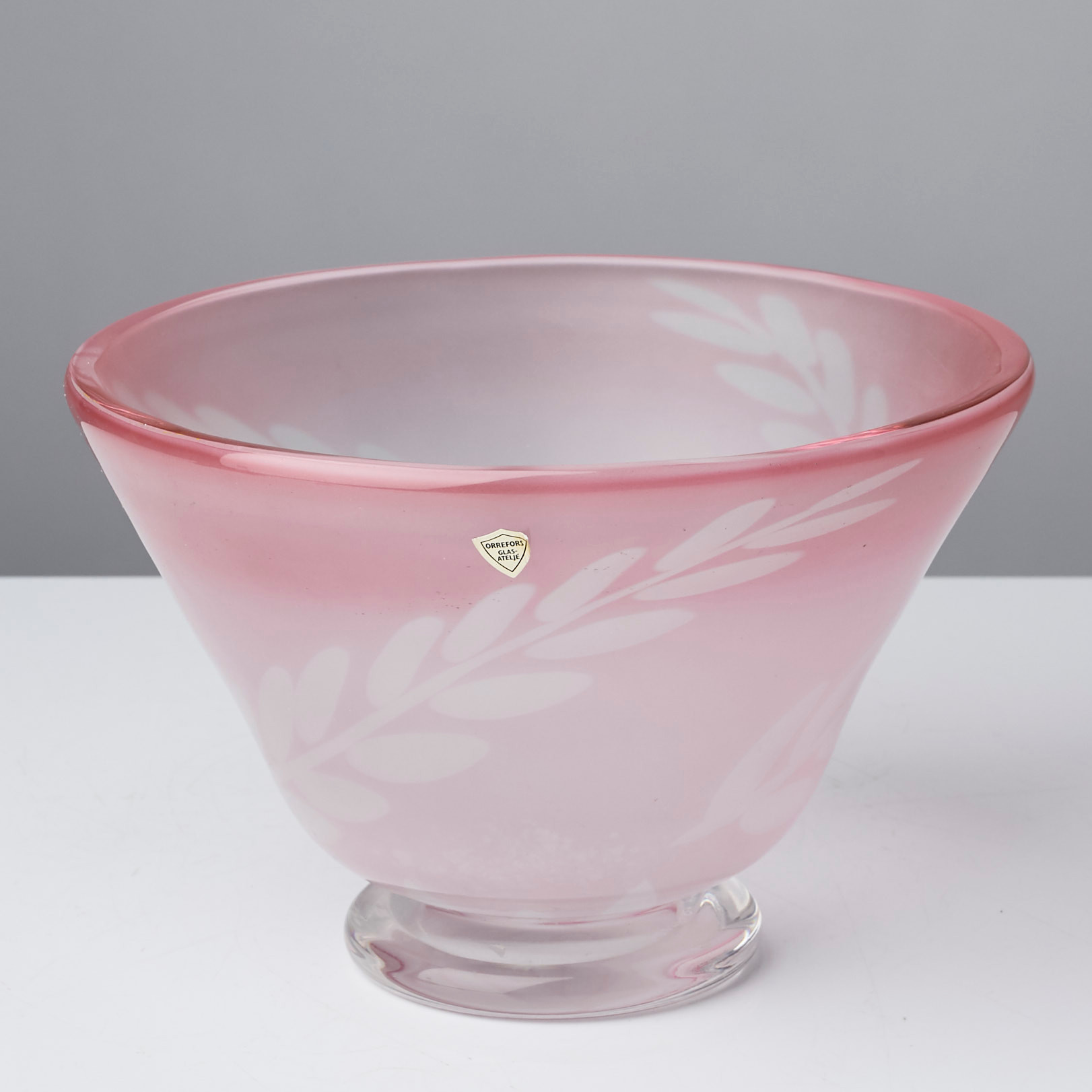 Images for 3249409. HERMANN WINTERSTELLER. Bowl in underspan, pink ...