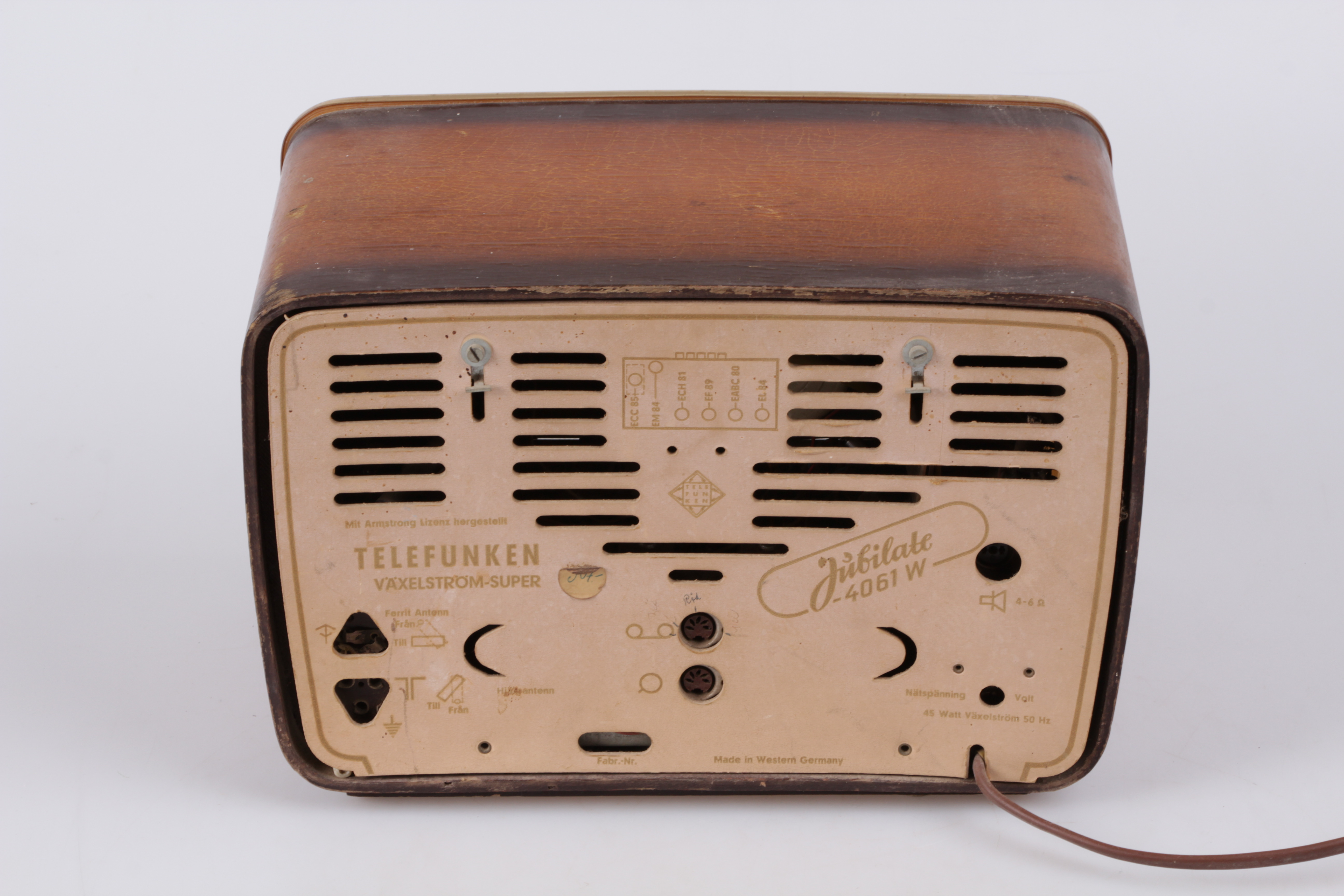 Images for 325502. RADIO, Telefunken, Jubilate, 1950s/60s. - Auctionet