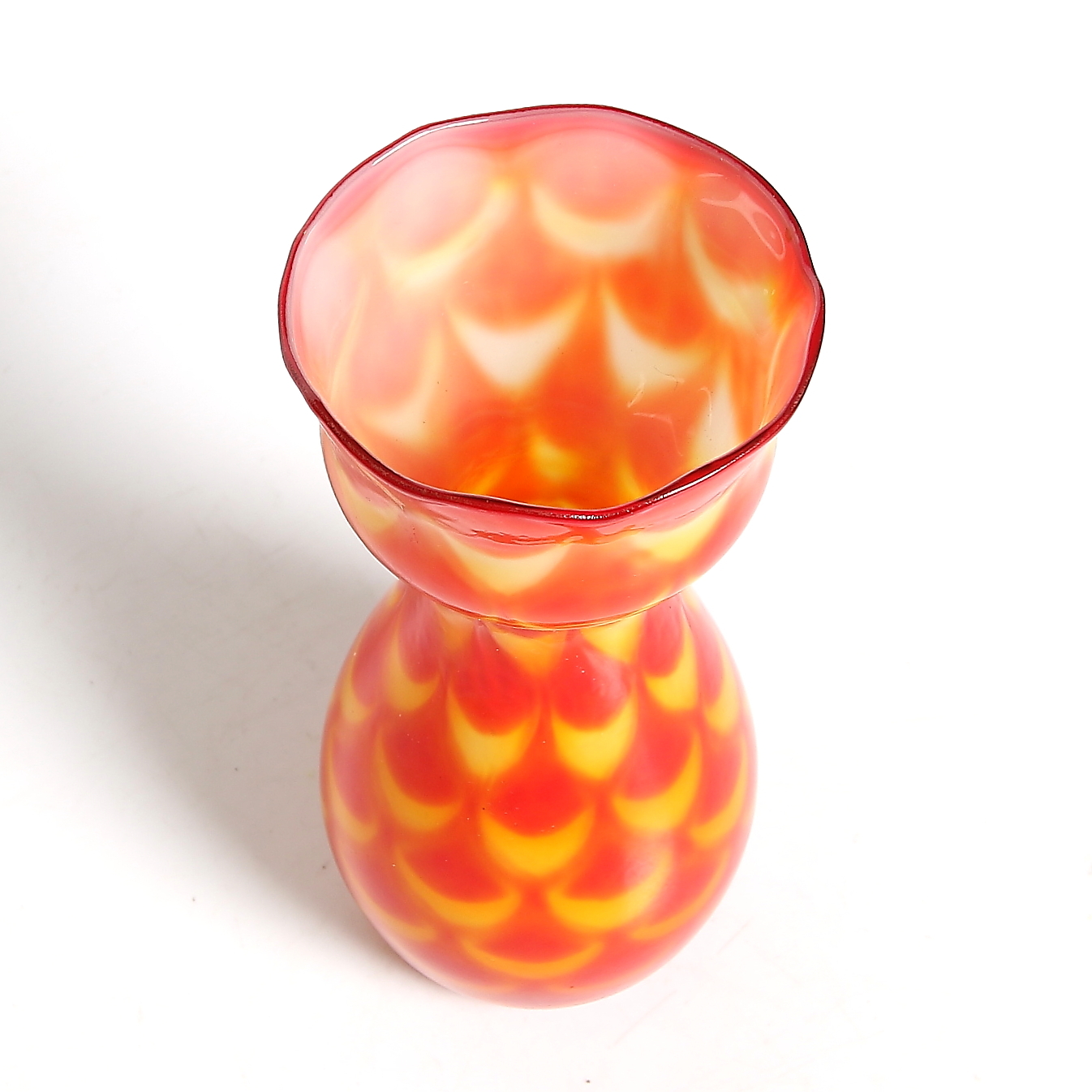 Images for 326463. VASE, glass, "Peacock", Elme glassworks, mid-20th ...