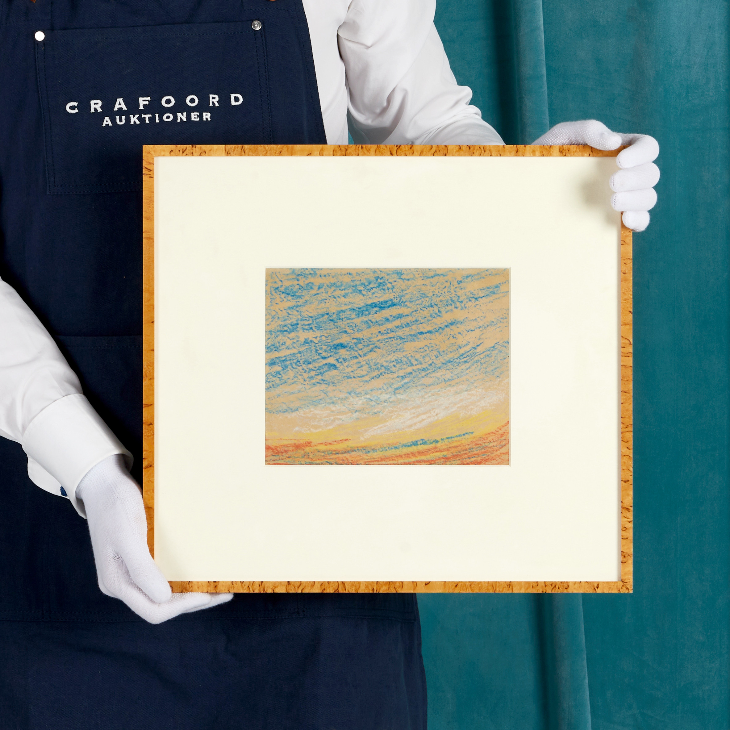 CARL FREDRIK HILL (Sverige, 1849-1911), ”Nya himlar och ny jord”, intyg ...