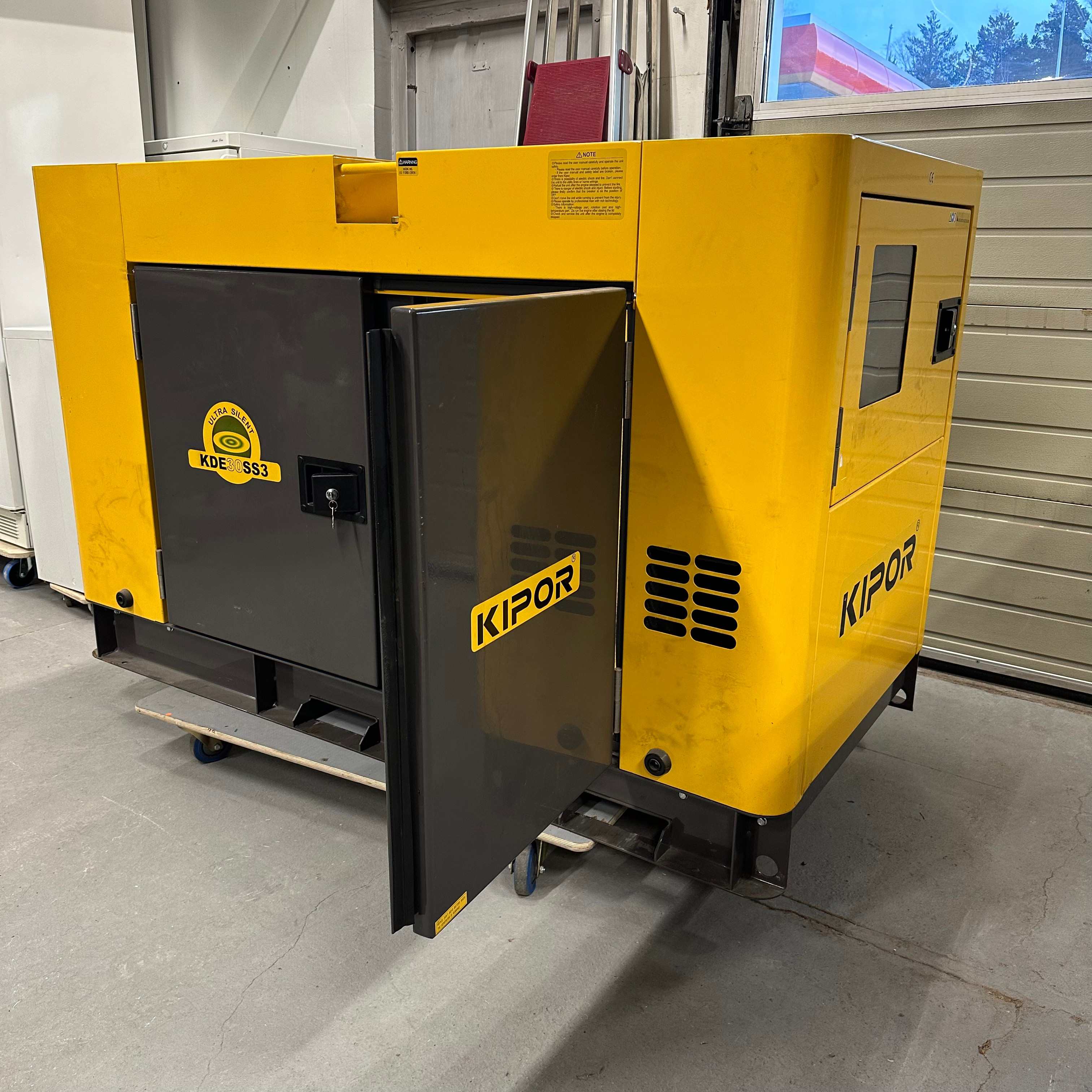 Kipor KDE30SS3 Diesel Generator, Polismyndighetens Beslag och hittegods ...