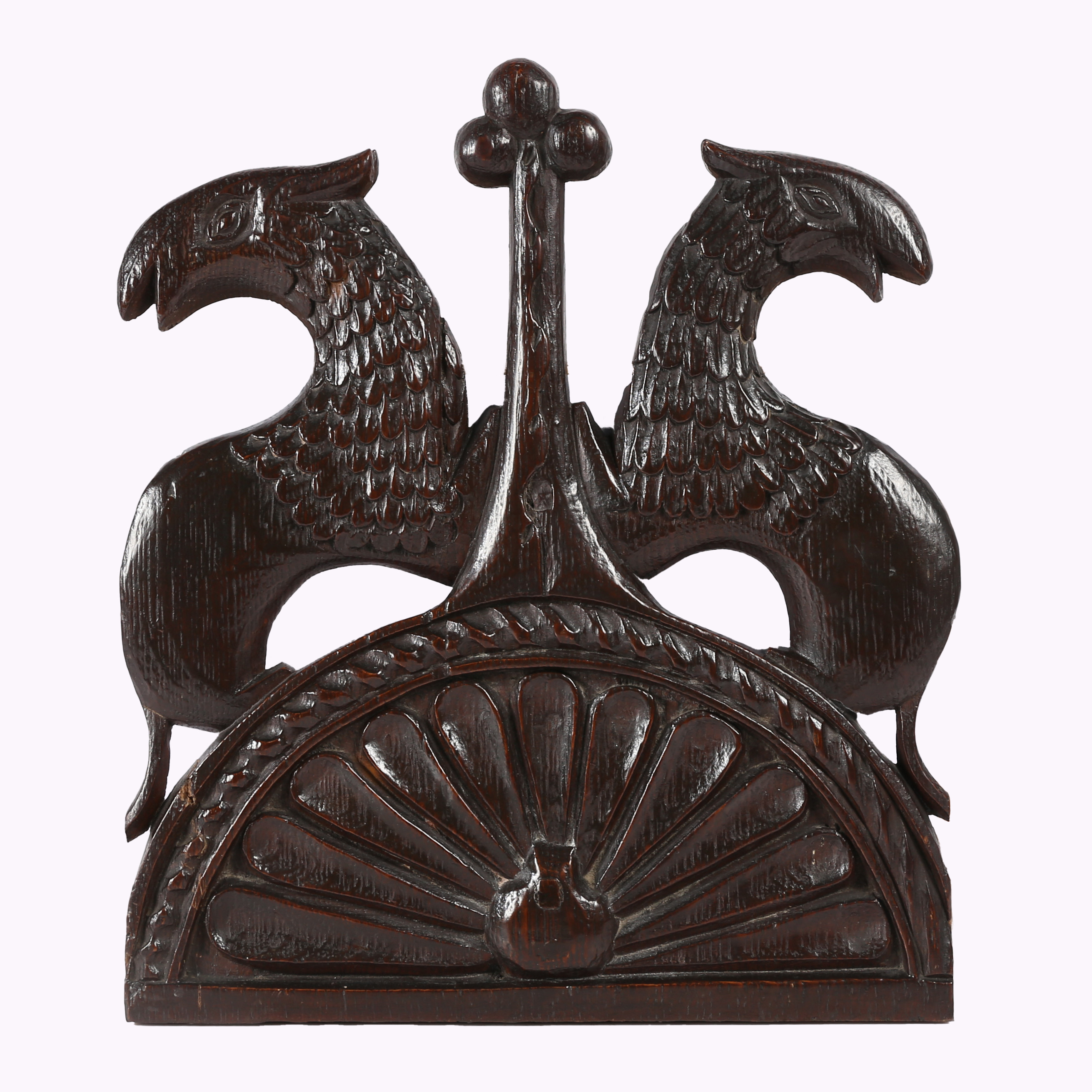 Images for 3275945. AN UNUSUAL JAMES I CARVED OAK CREST PANEL, PROBABLY ...