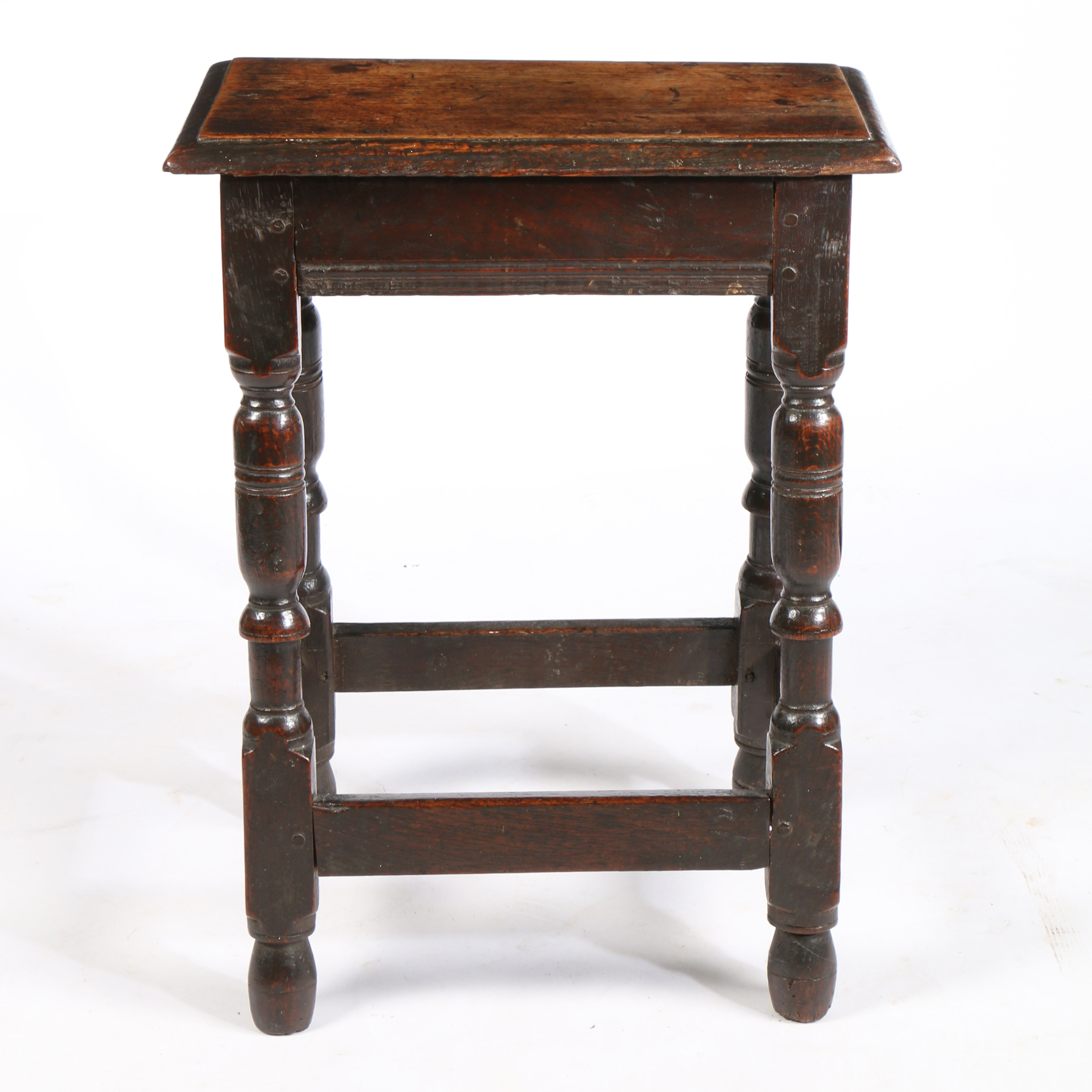 Images for 3284939. A PARTICULARLY TALL CHARLES I OAK JOINT STOOL ...