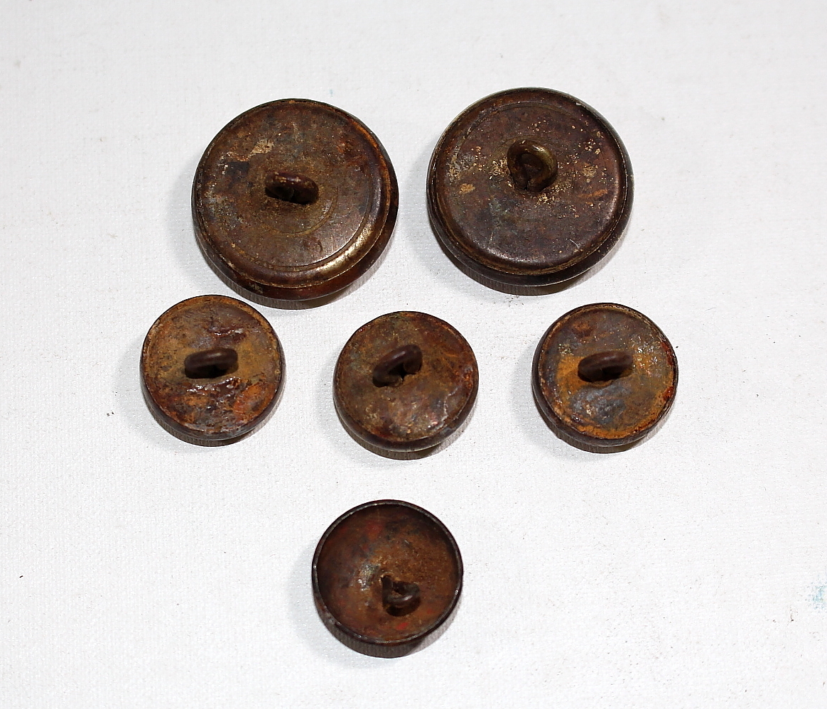 Images for 328880. BUTTONS, brass, civil war, north and south 1864 ...