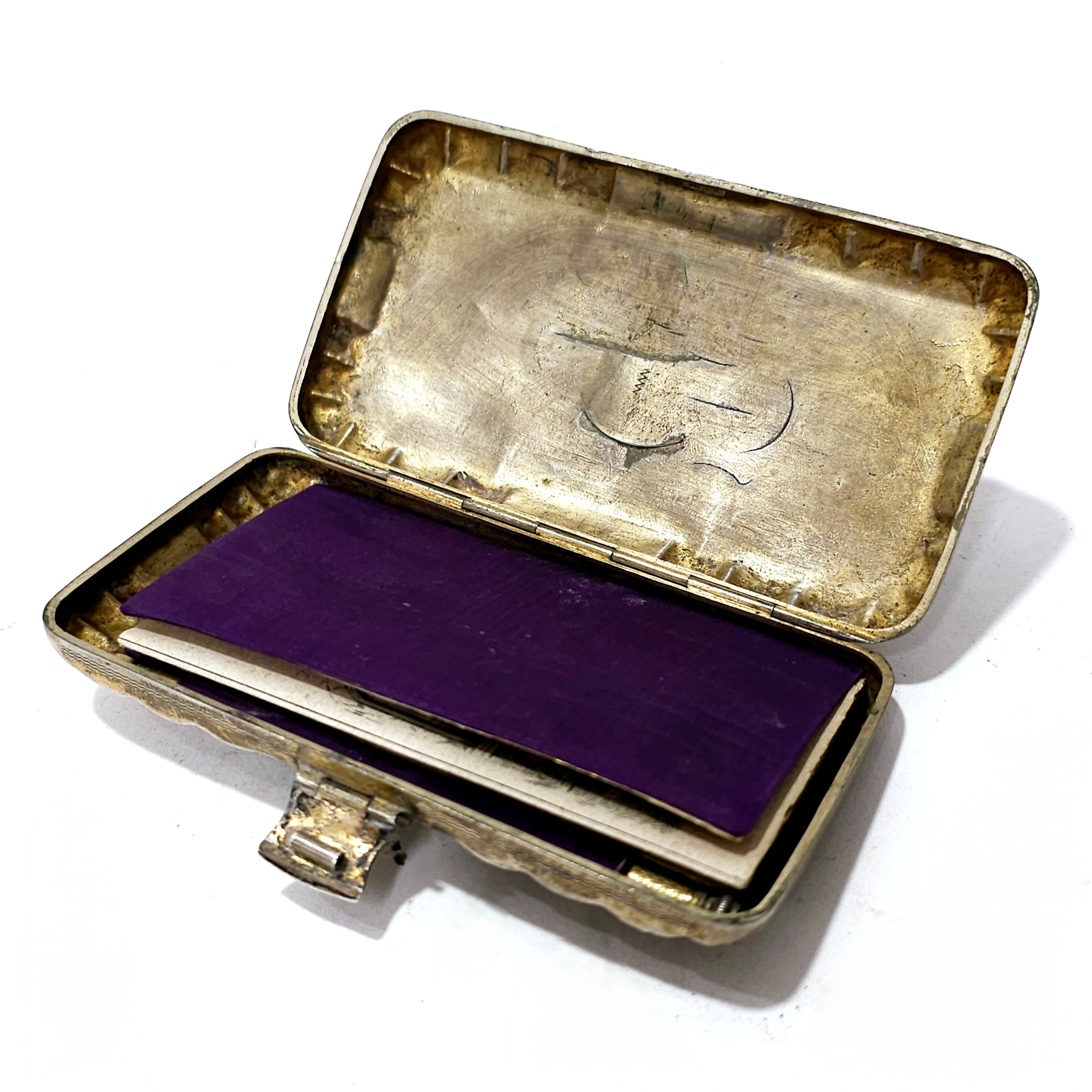 Images for 3294894. MID-19TH CENTURY DANCE CARD IN 800 SILVER WITH ...