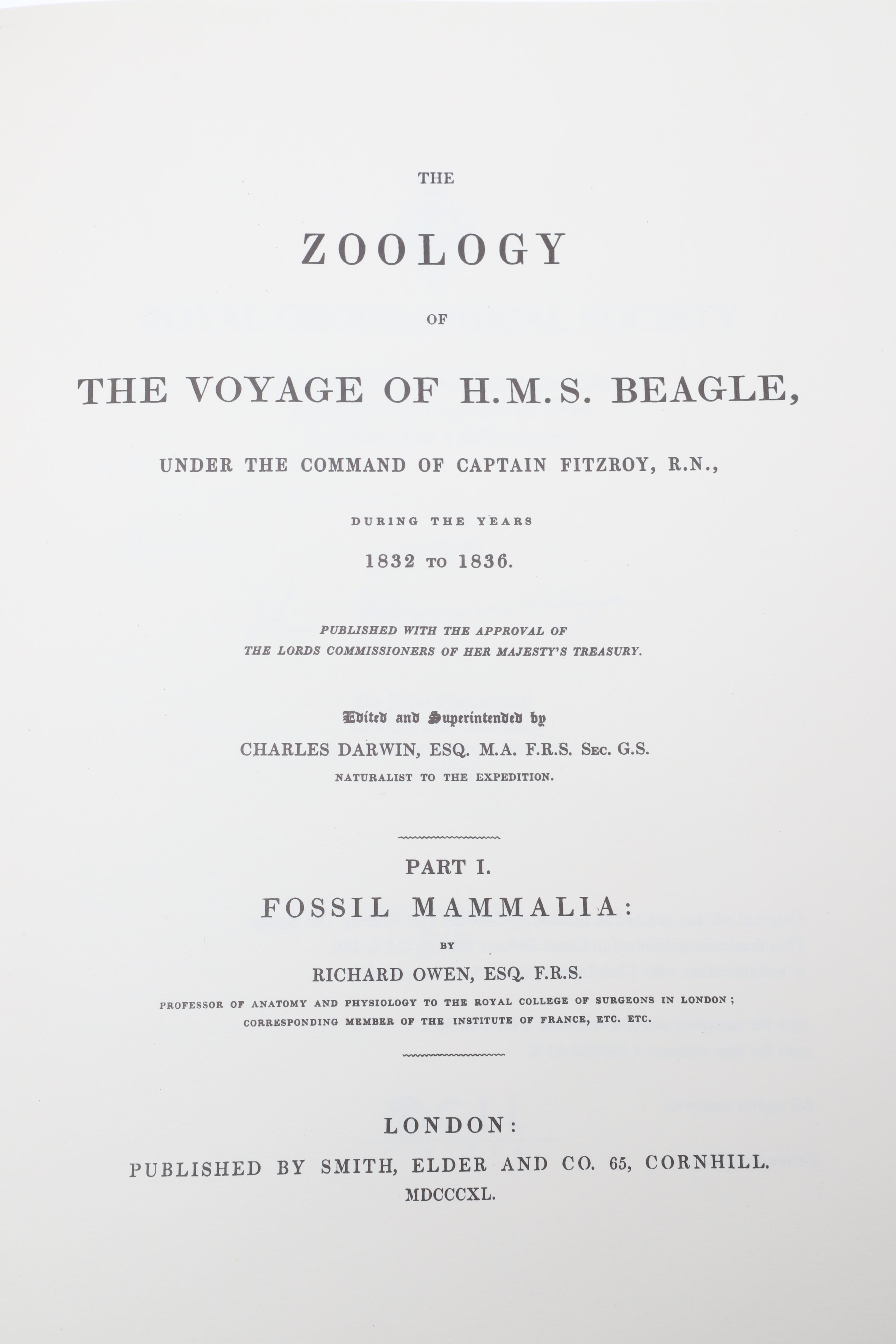 Images for 3299449. CHARLES DARWIN. The Zoology of the Voyage of H.M.S ...