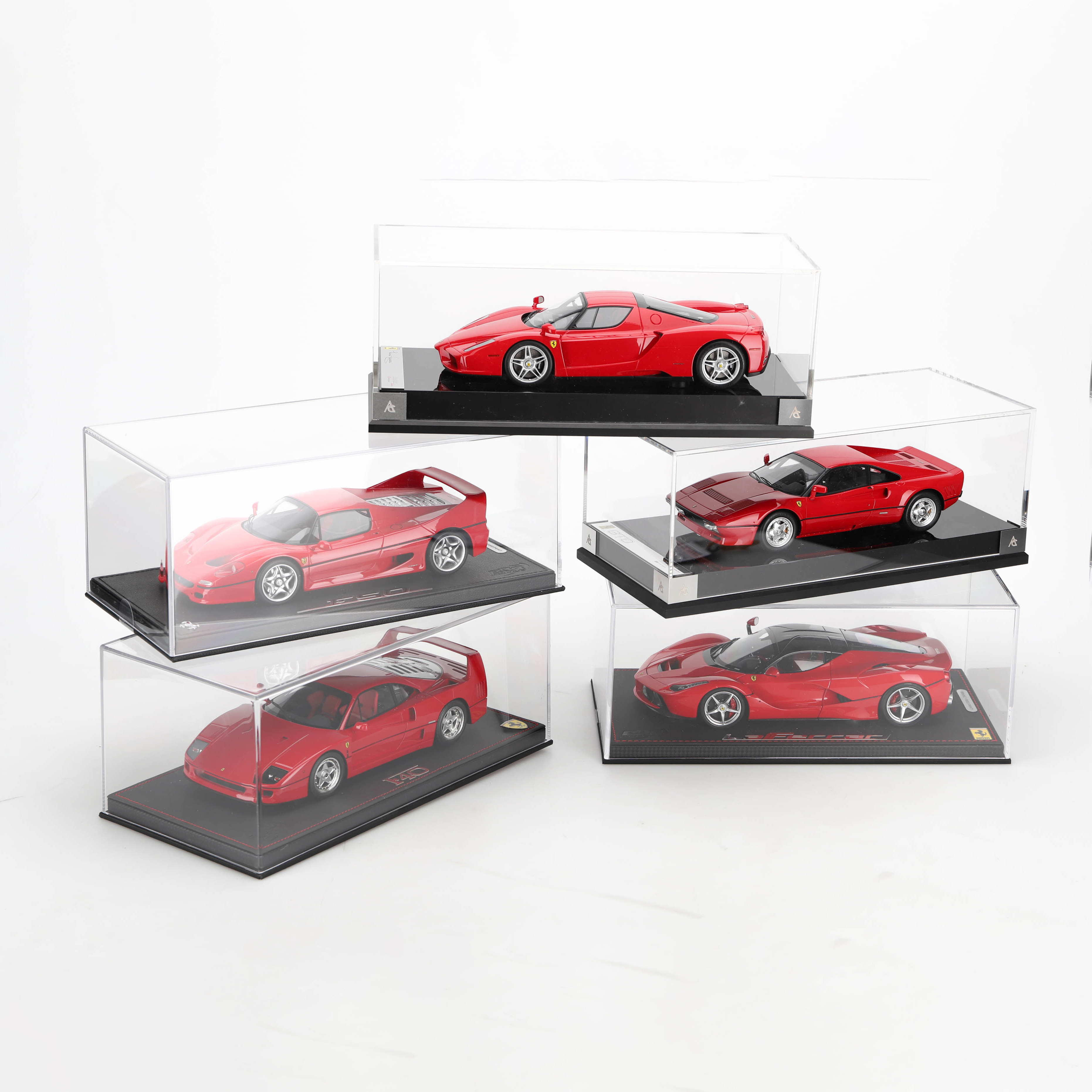 Bilder för 3300795. FERRARI Bilar 5 stk, BBR/Models 1/18, från Italien ...