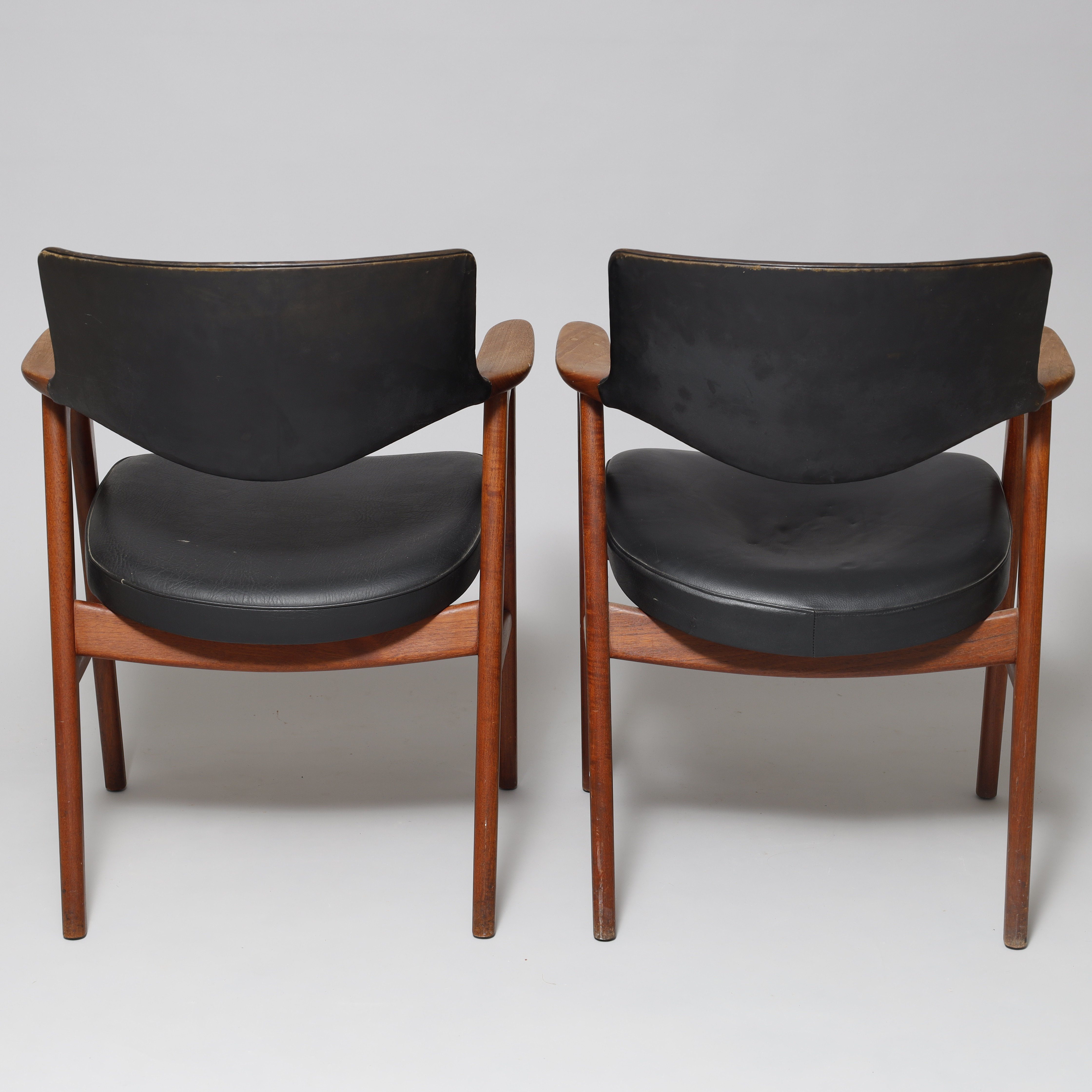 Images for 3300884. ERIK KIRKEGAARD. A pair of armchairs, frame of teak ...