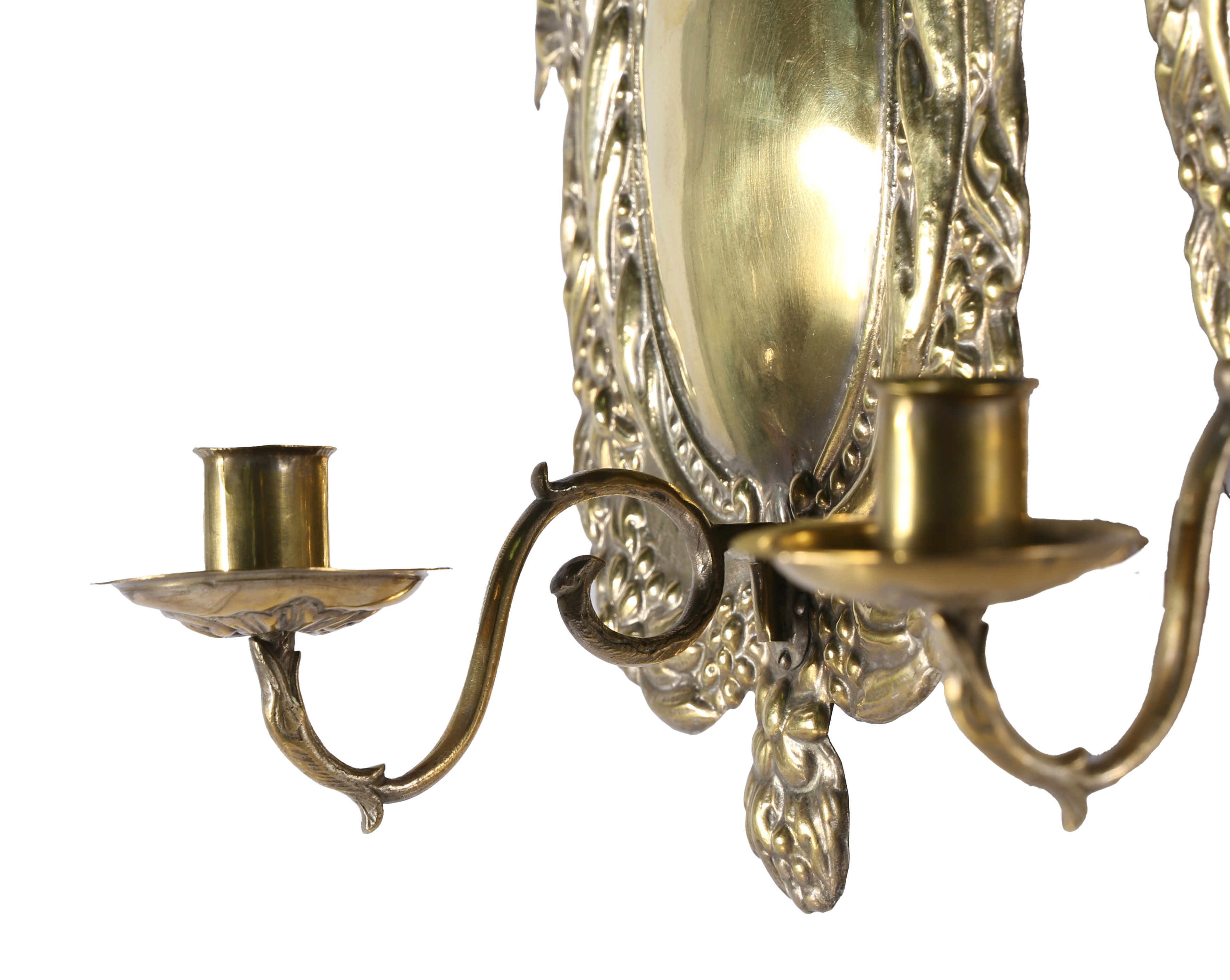 Images for 3304668. A RARE PAIR OF EARLY 18TH CENTURY BRASS REPOUSSÉ ...