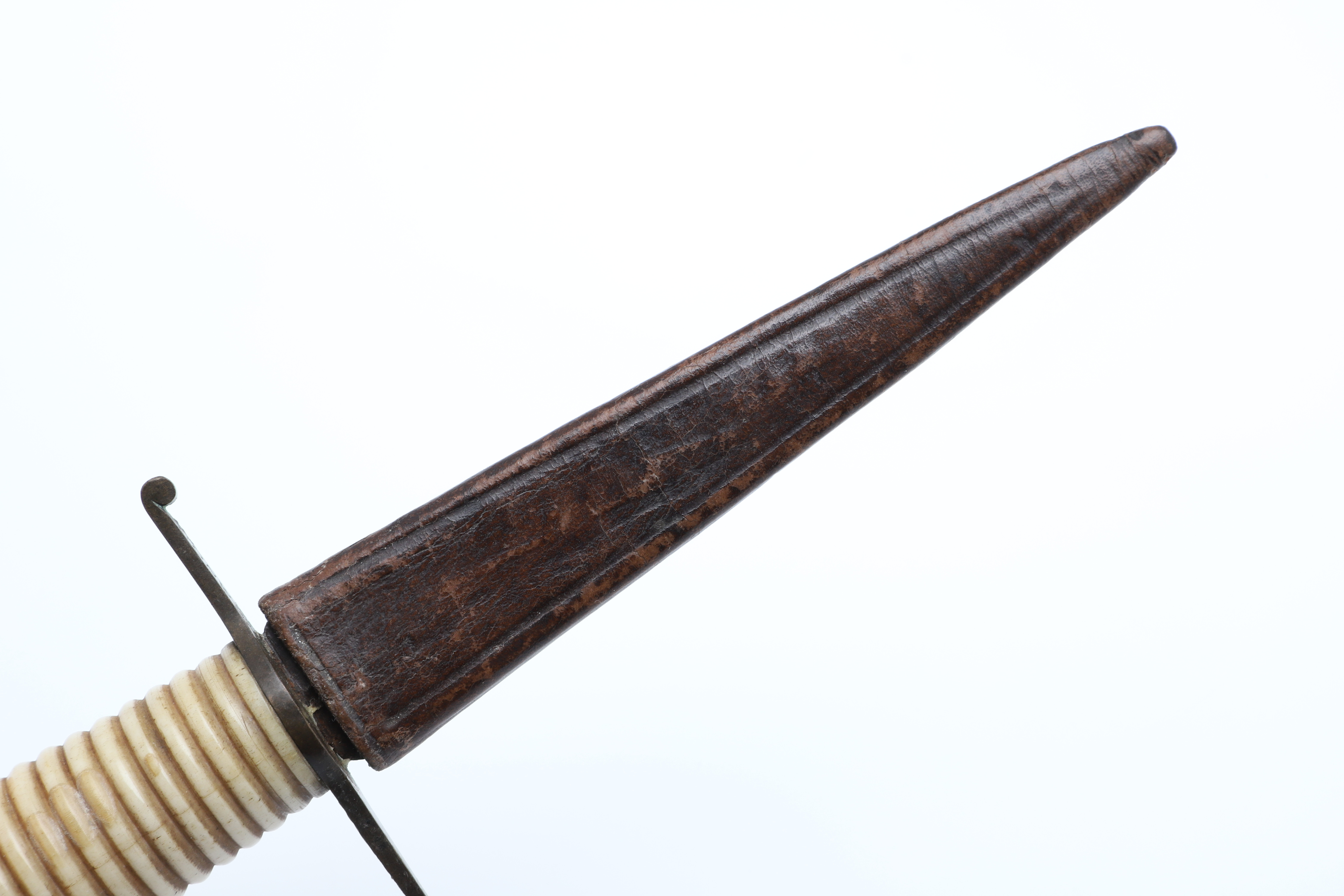 Images for 3308287. AN EARLY 19TH CENTURY BONE HANDLED DAGGER AND ...