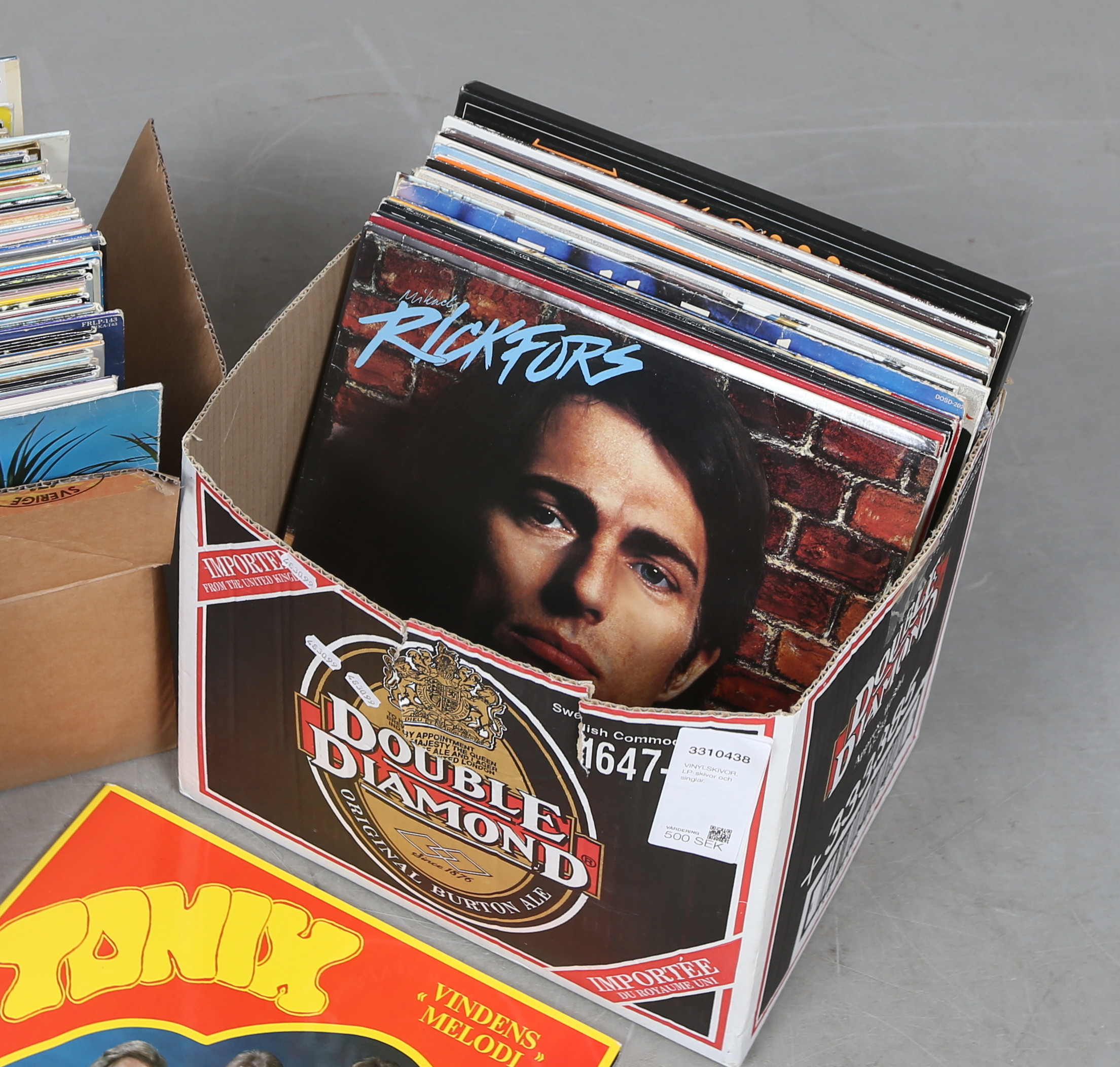 VINYLSKIVOR, LP-skivor och singlar. Övrigt - Övrigt - Auctionet