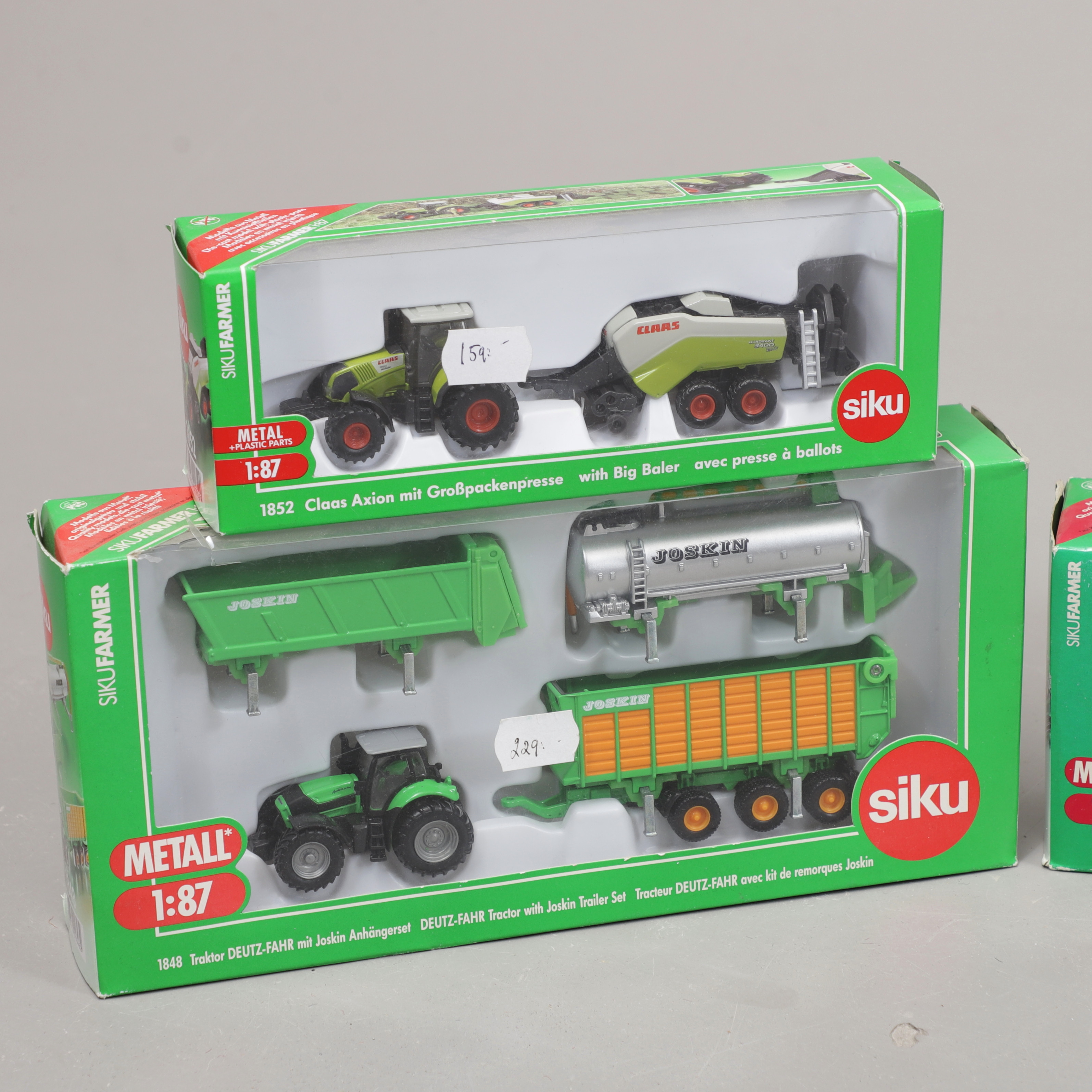 SIKU, 8 st, leksaksfordon, 1900/2000-tal. Leksaker - Leksaker - Auctionet