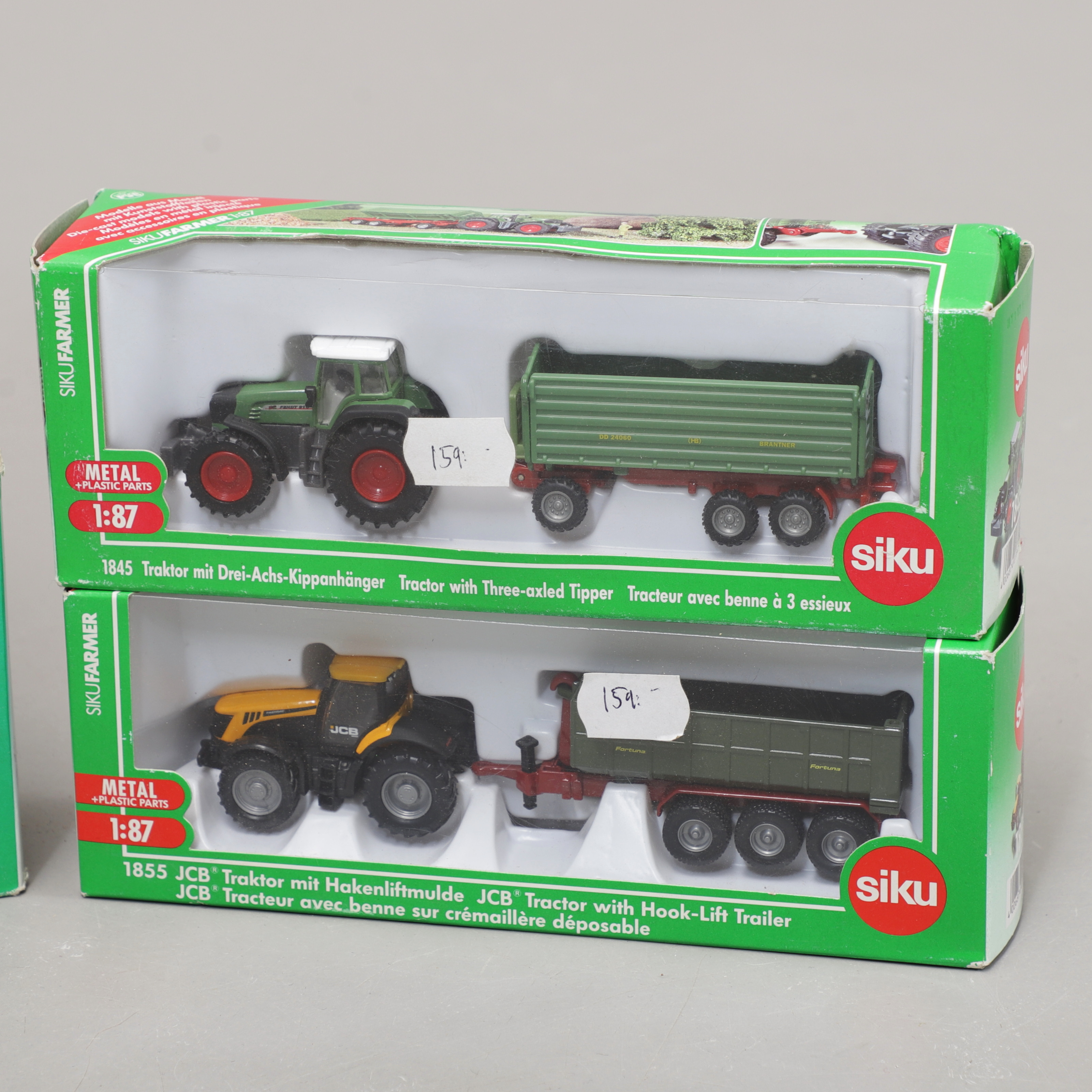 SIKU, 8 st, leksaksfordon, 1900/2000-tal. Leksaker - Leksaker - Auctionet