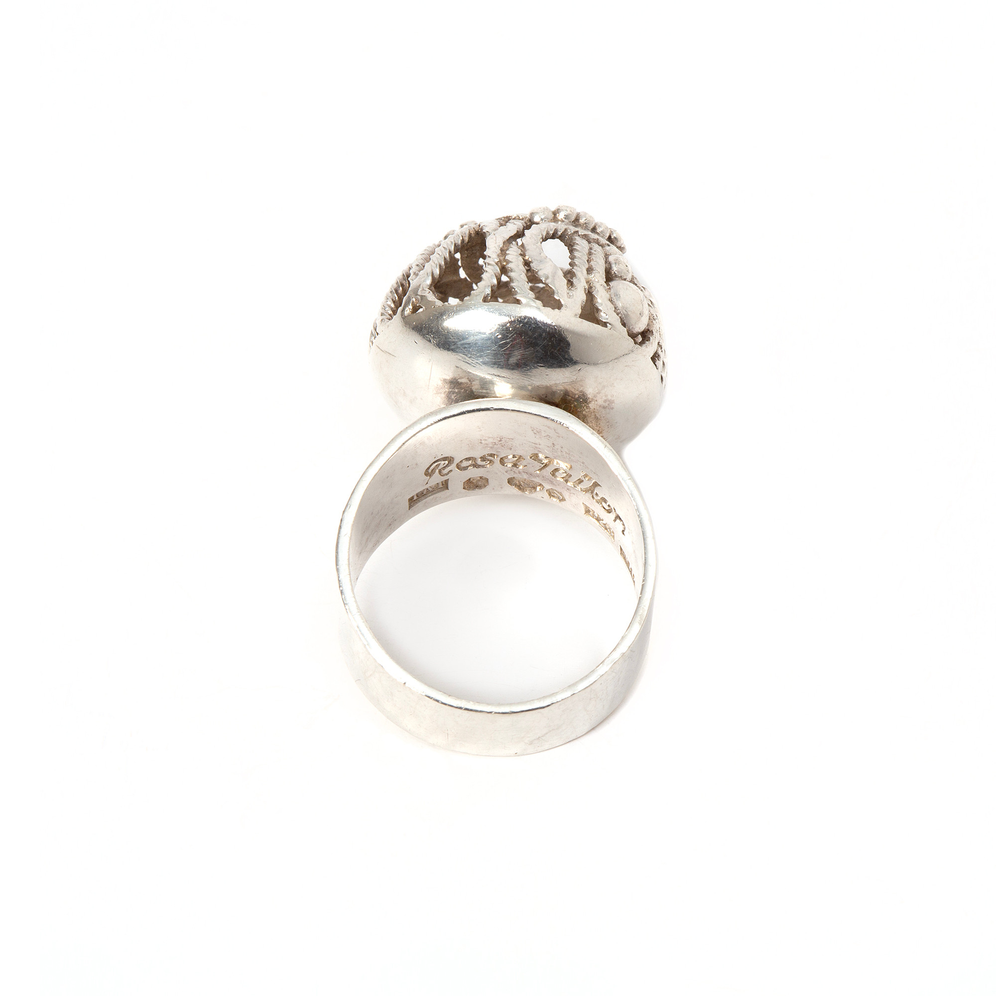 ROSA TAIKON, ring, sterlingsilver, Stockholm, 1987. Smycken & Ädelstenar - Ringar - Auctionet