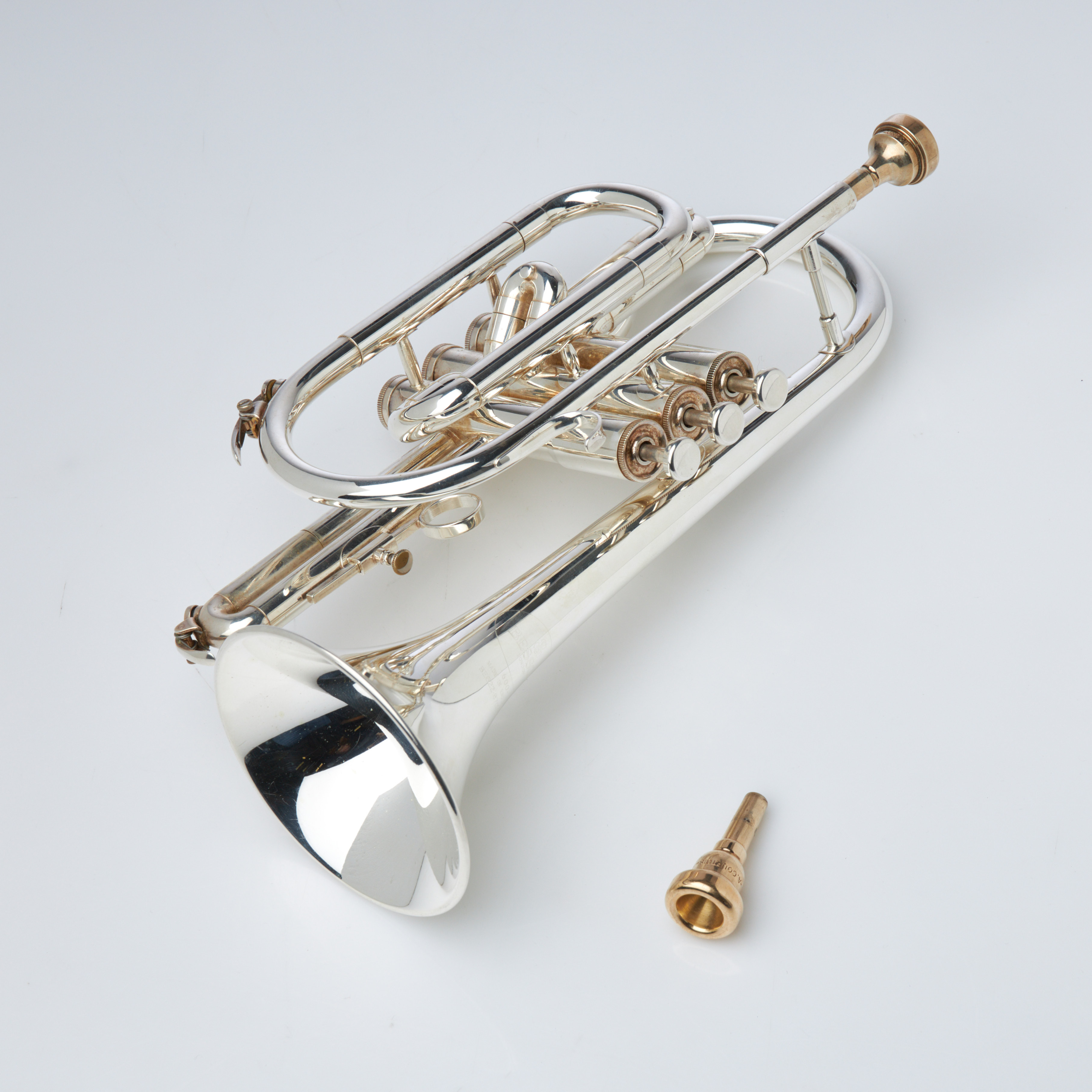Images for 3313199. CORNET. Besson 600, silver plated, England, hard ...