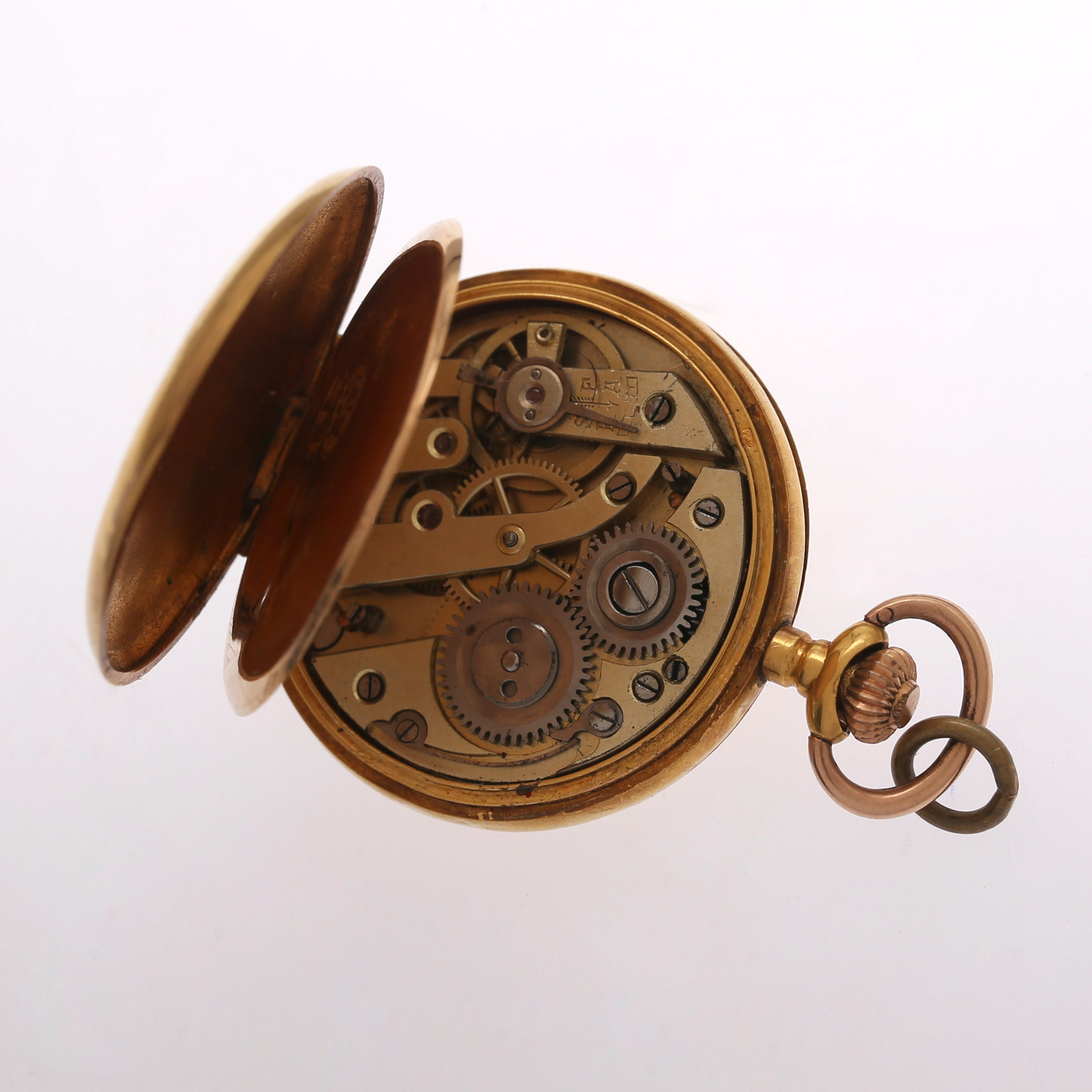 Images for 3314869. Napoleon model Swiss pocket watch in gold, early ...