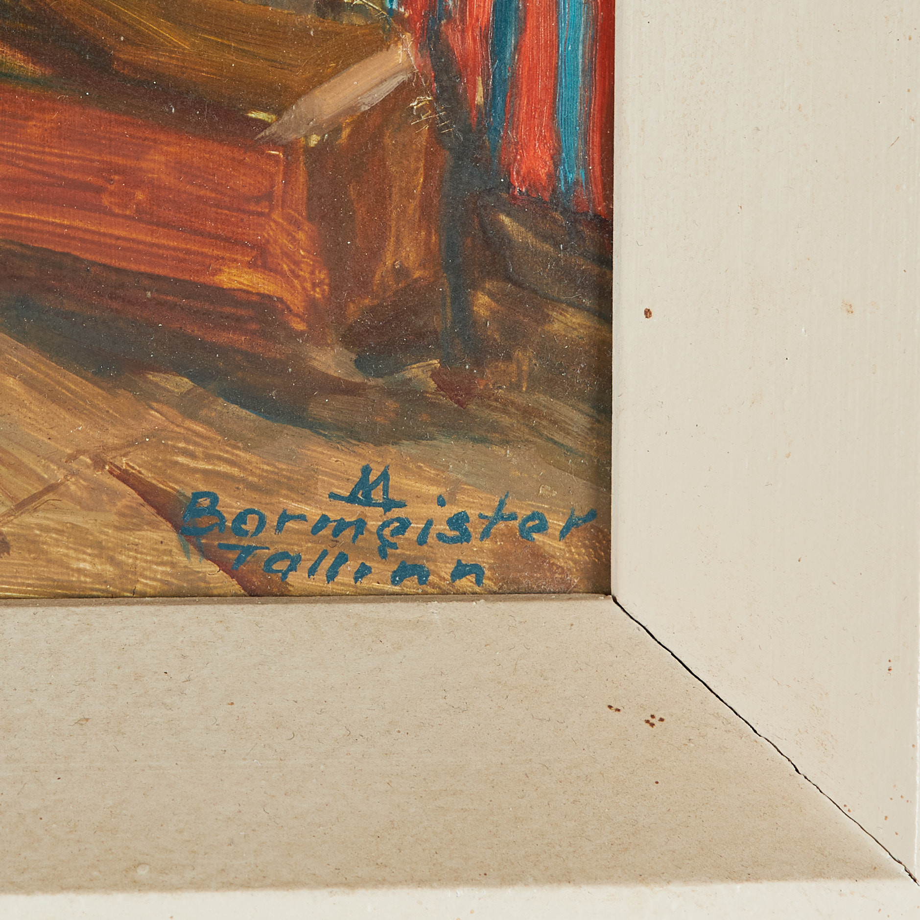 Images for 3320049. MÄRT BORMEISTER. Interior, oil on panel, signed M ...