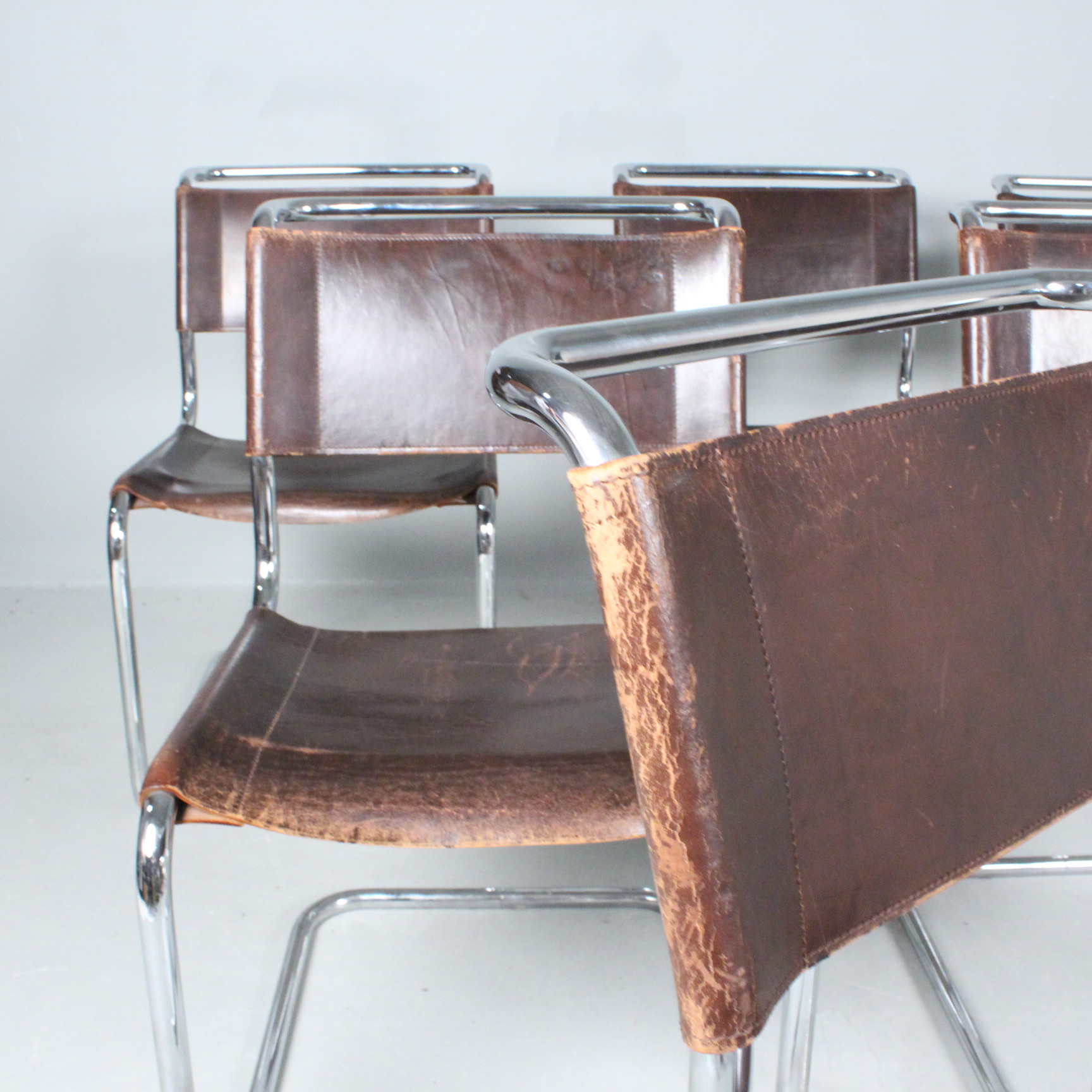 Images for 3326241. MARCEL BREUER. for Thonet, six cantilever chairs ...