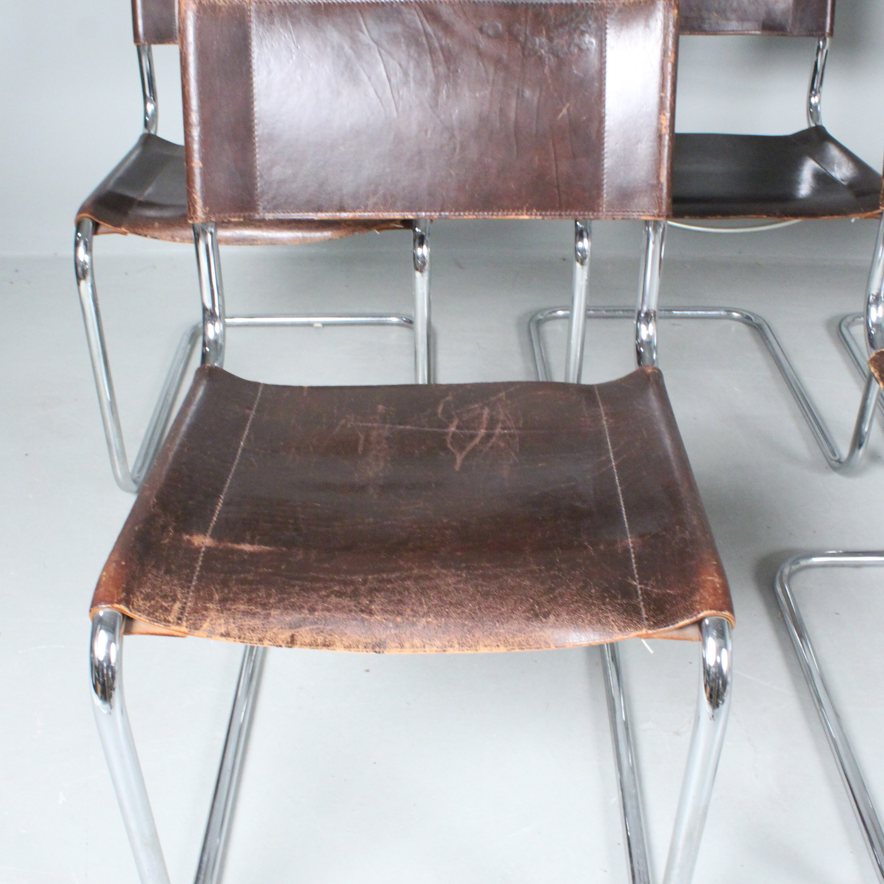 Images for 3326241. MARCEL BREUER. for Thonet, six cantilever chairs ...