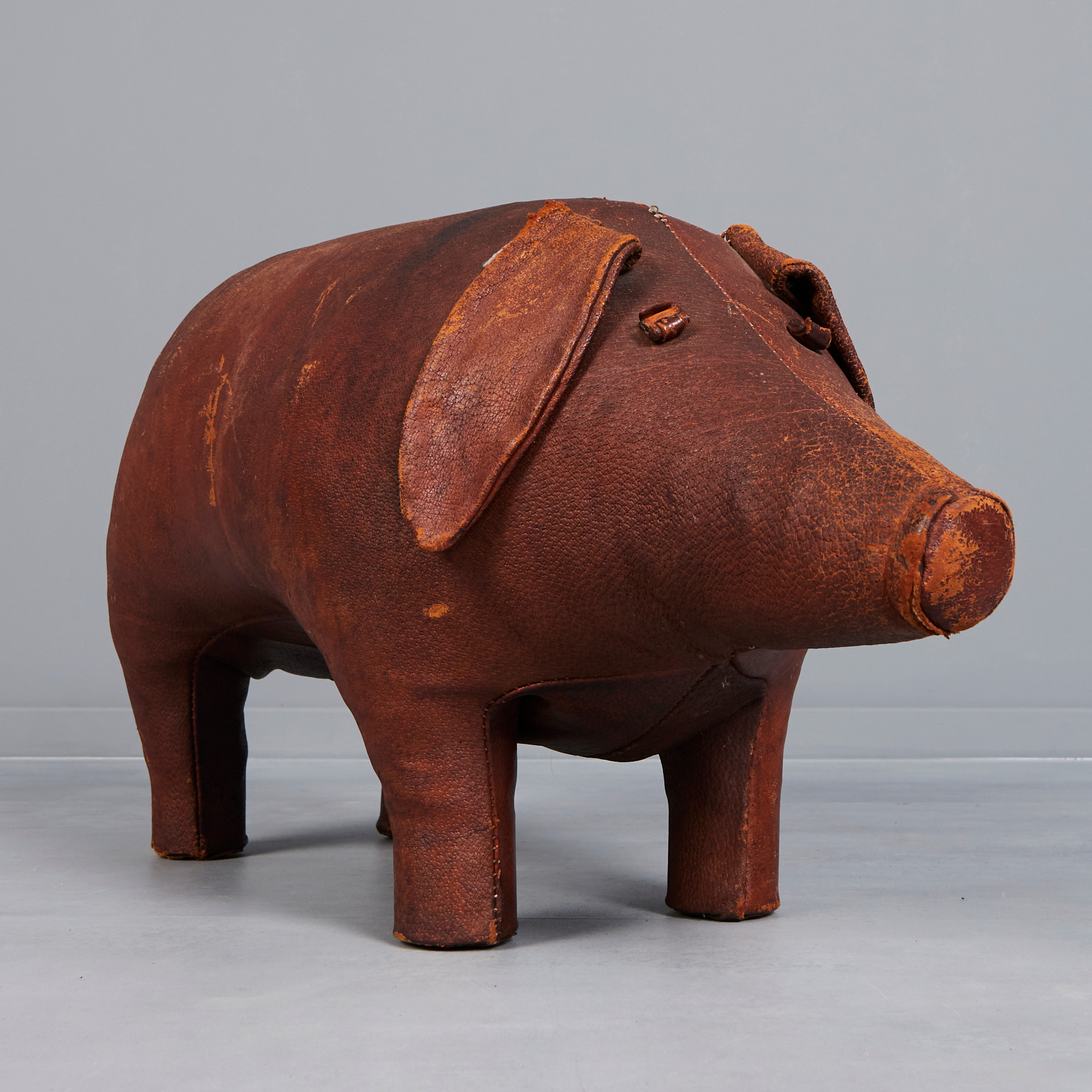 Images for 3327227. DIMITRI OMERSA. Omersa & Co., footstool/leather ...