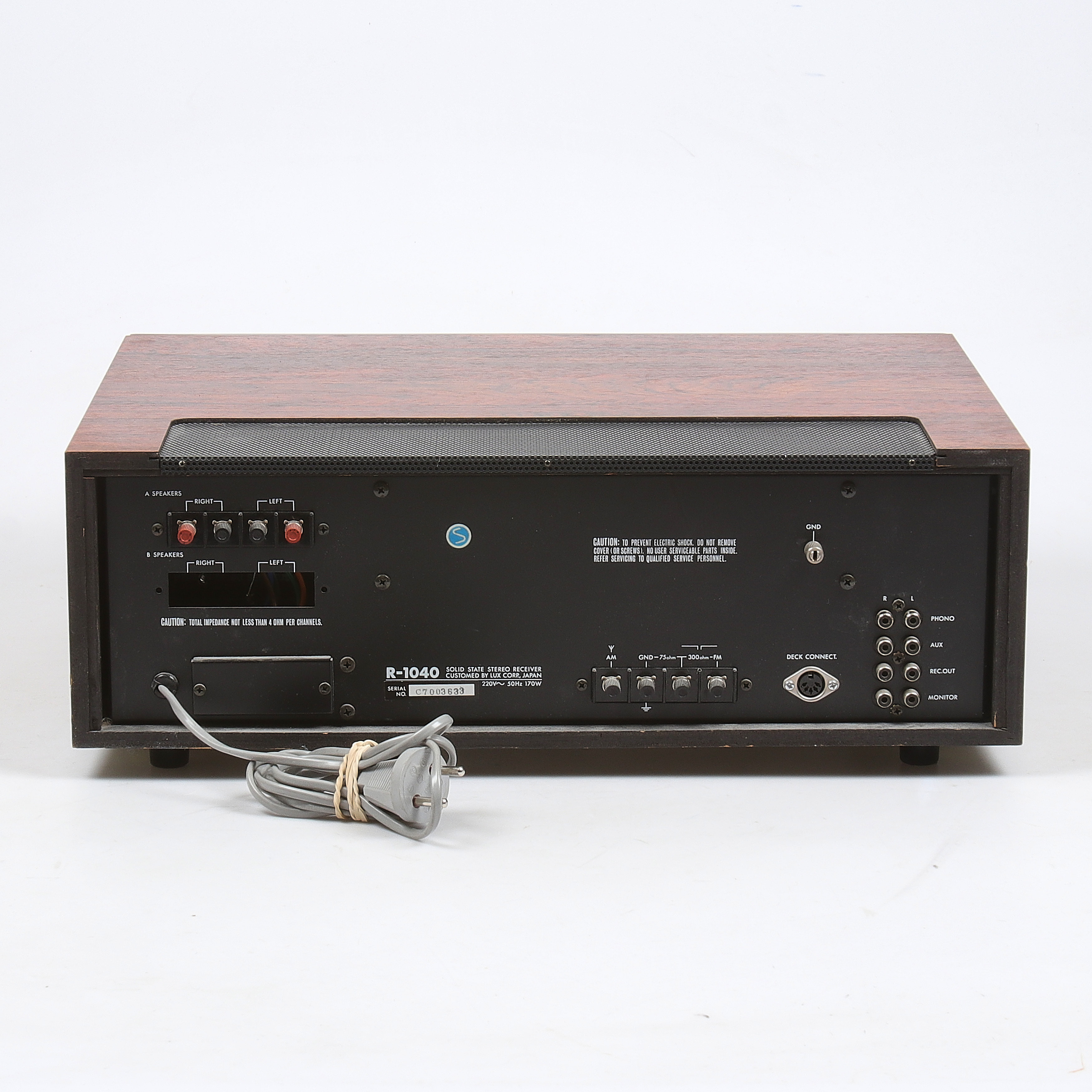 RECEIVER, Luxman R-1040, AM/FM Stereo. 1970-tal. Övrigt - Modern Teknik ...