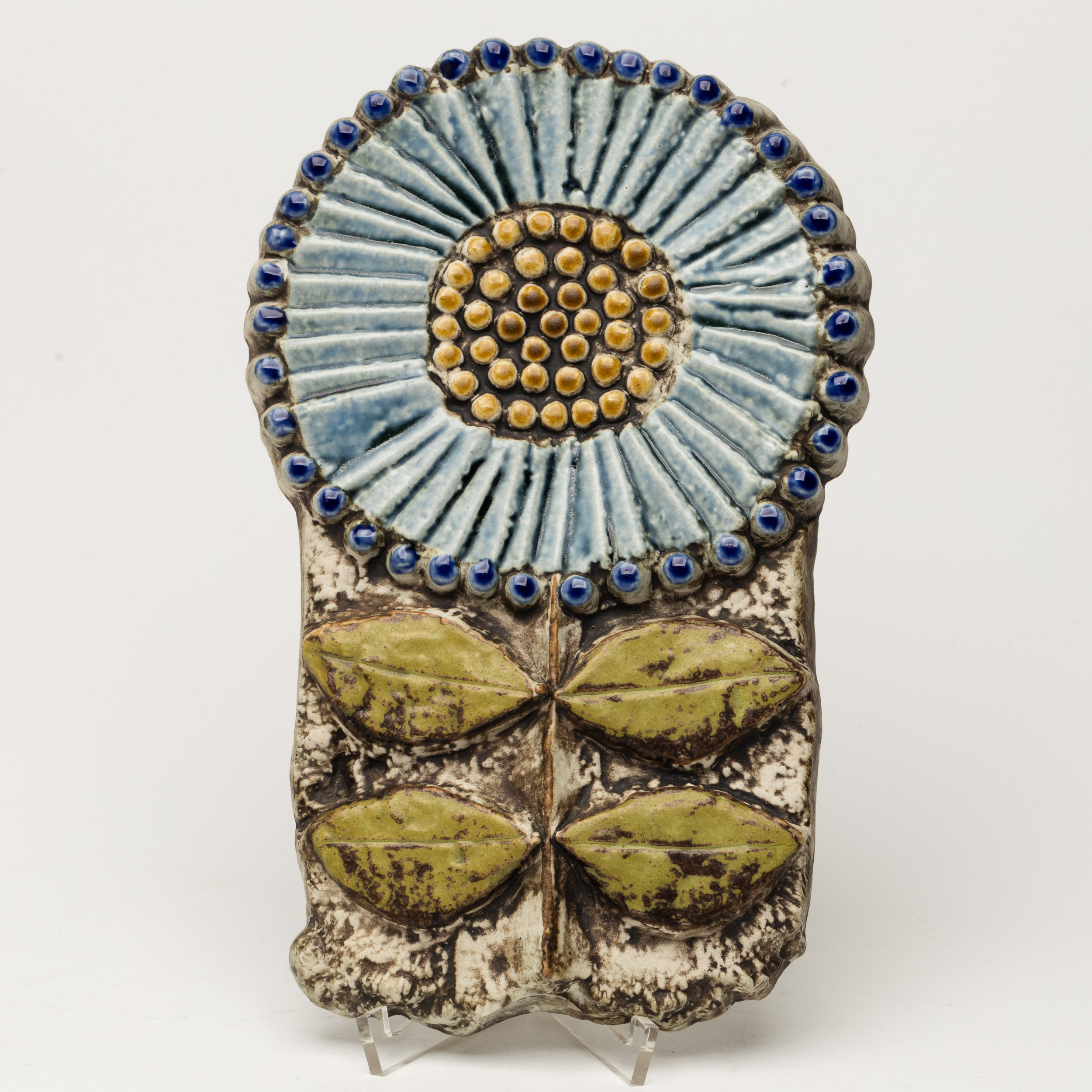 Images for 3332822. LISA LARSON. Wall relief, stoneware, sunflower ...