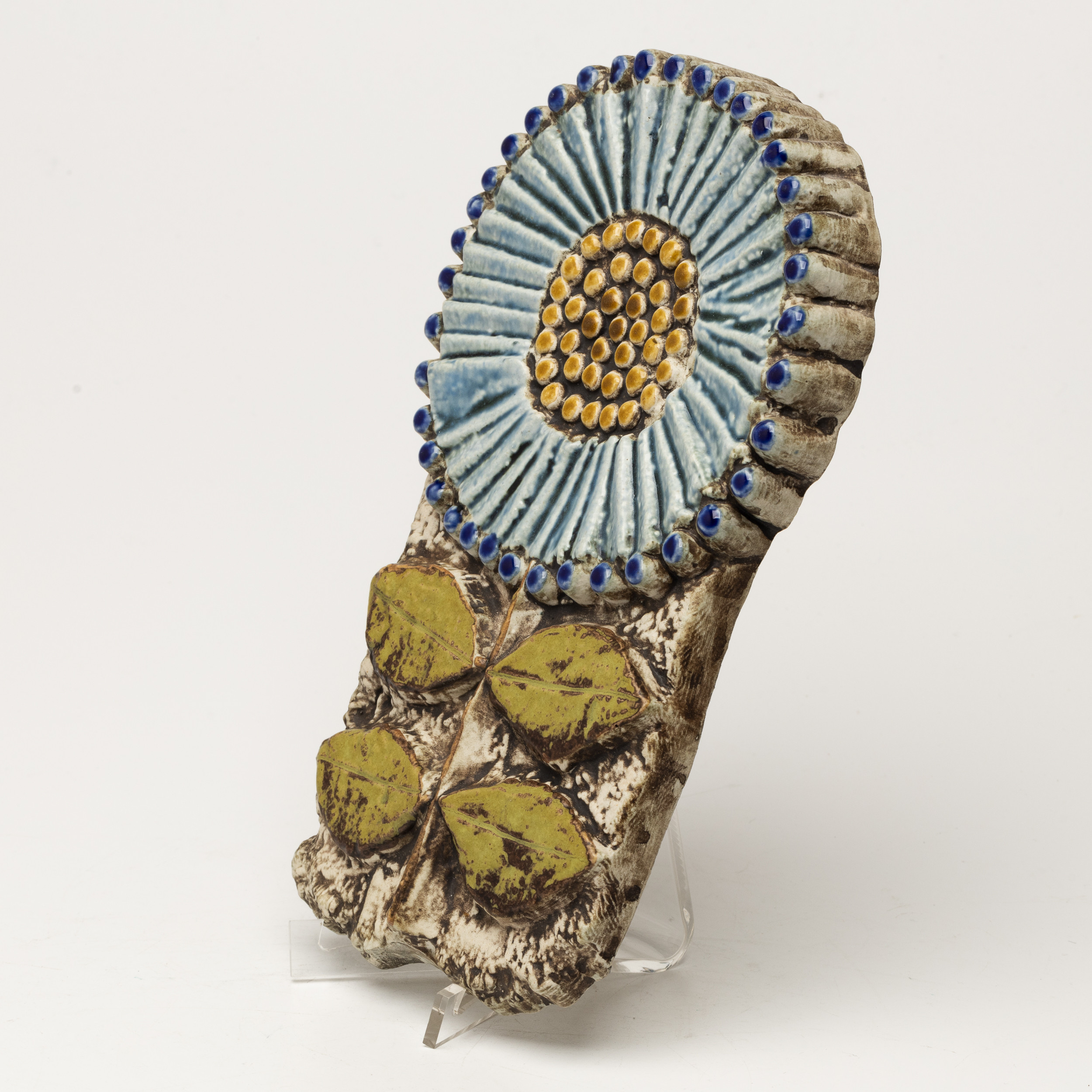 Images for 3332822. LISA LARSON. Wall relief, stoneware, sunflower ...