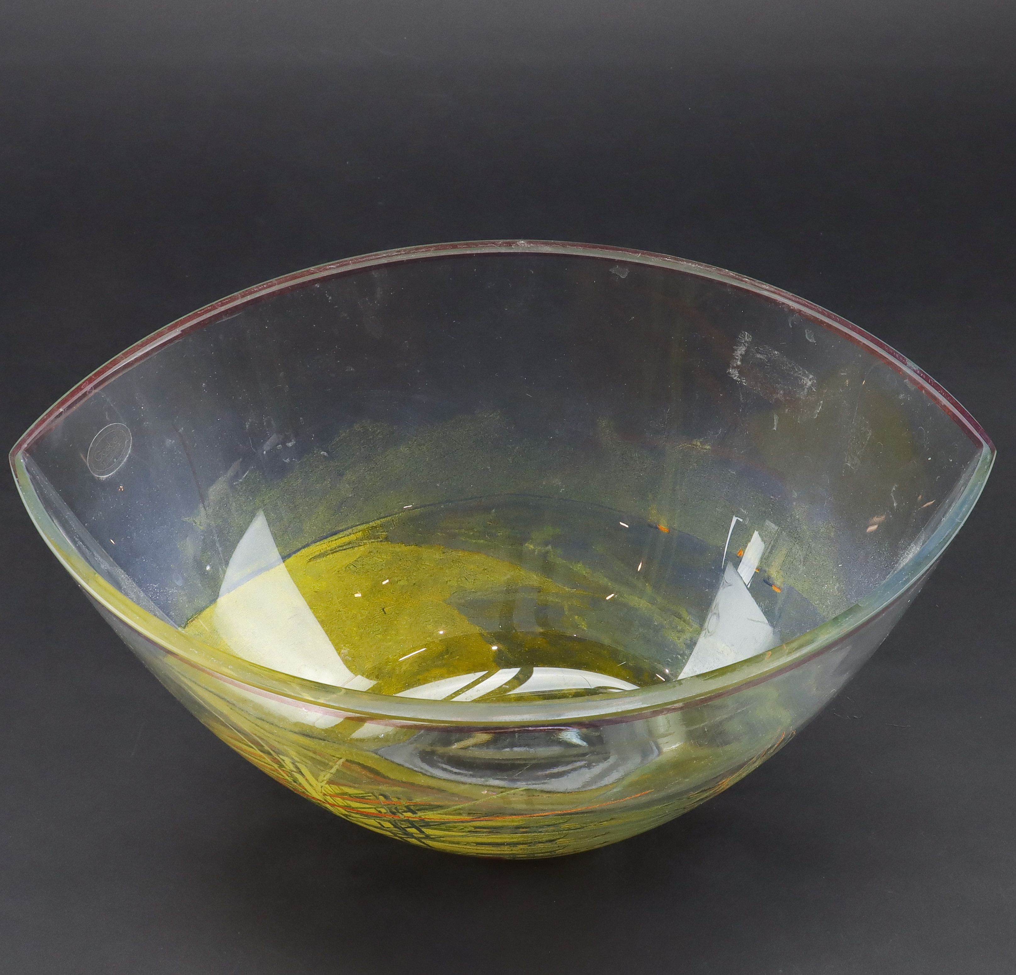 Images for 3337022. BOWL art glass, Goebel motif after Vincent Van Gogh ...
