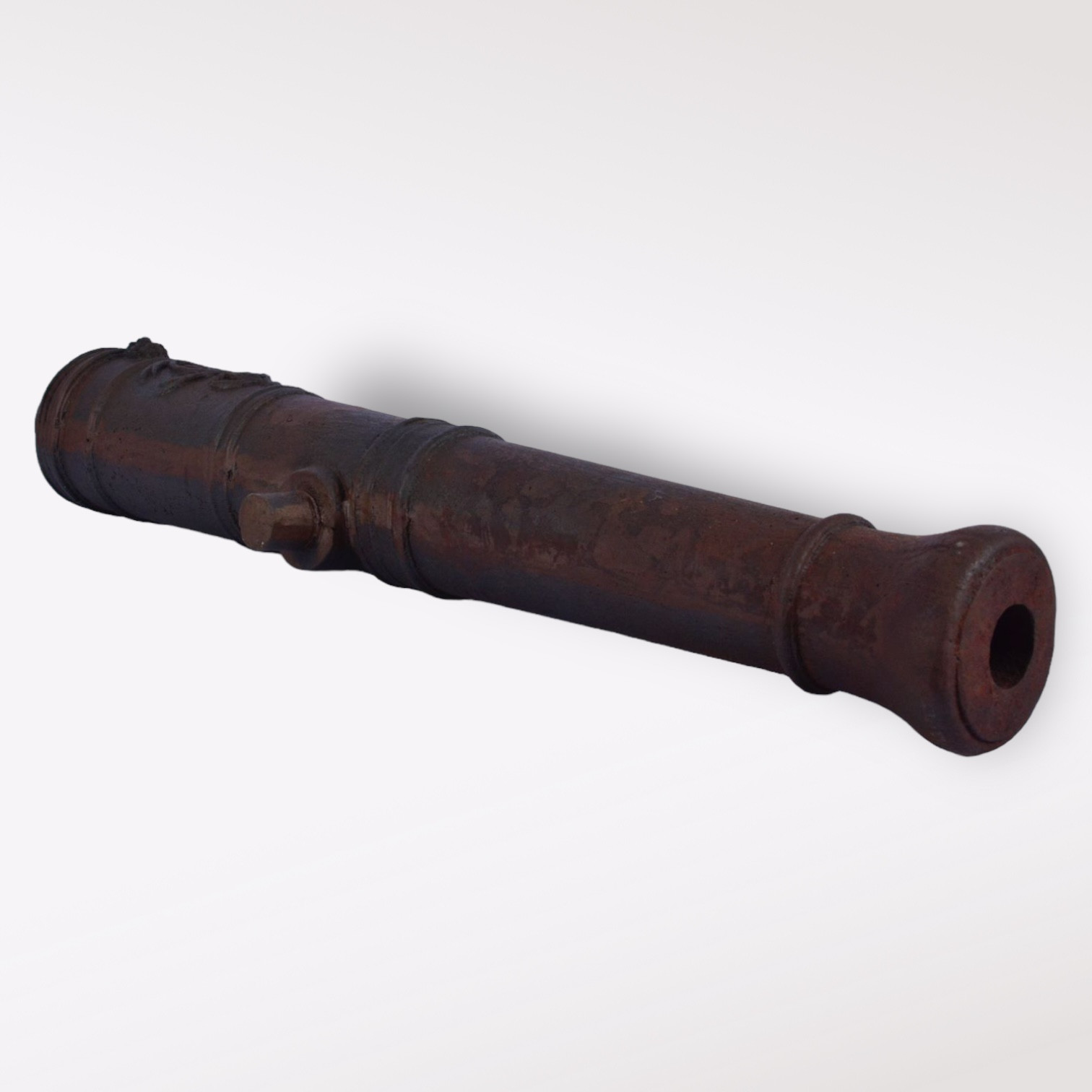 Images for 3341945. CANNON TUBE, cast iron, monogram Carl XI. - Auctionet