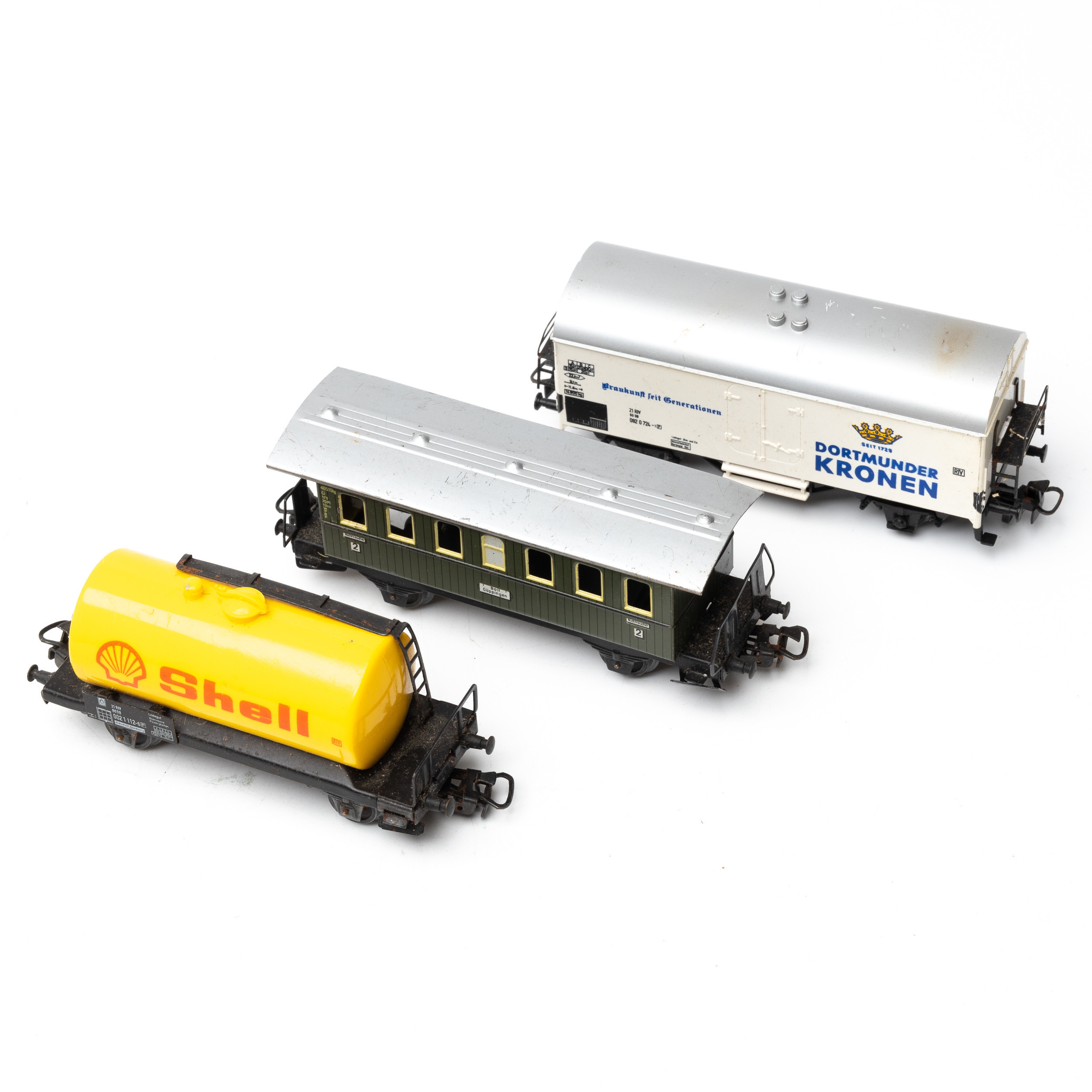 MÄRKLIN 4 lok och 11 vagnar, bl.a. 3062 New Haven och boxcar. Leksaker ...