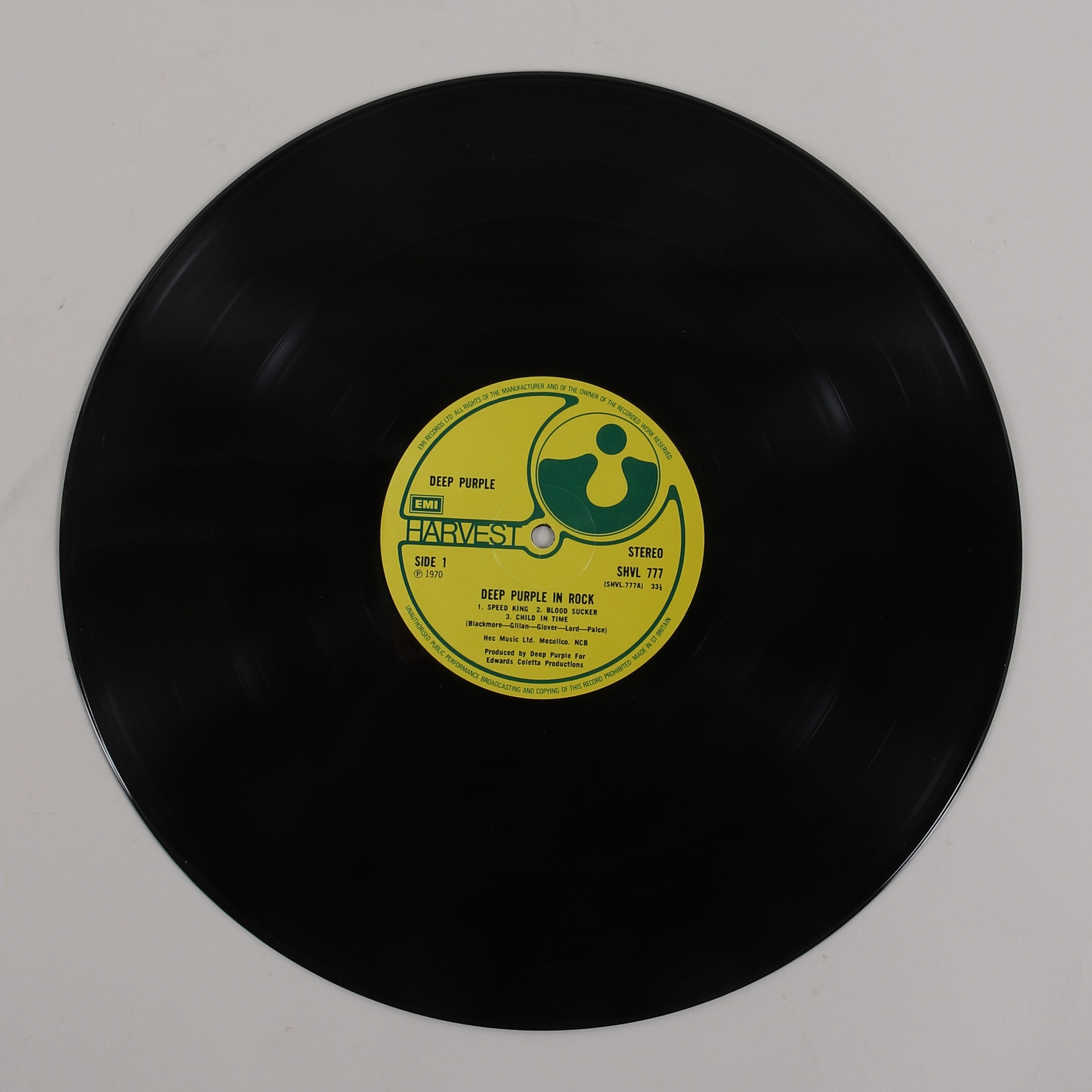 DEEP PURPLE, vinylskiva, LP, 1970. Övrigt - Övrigt - Auctionet