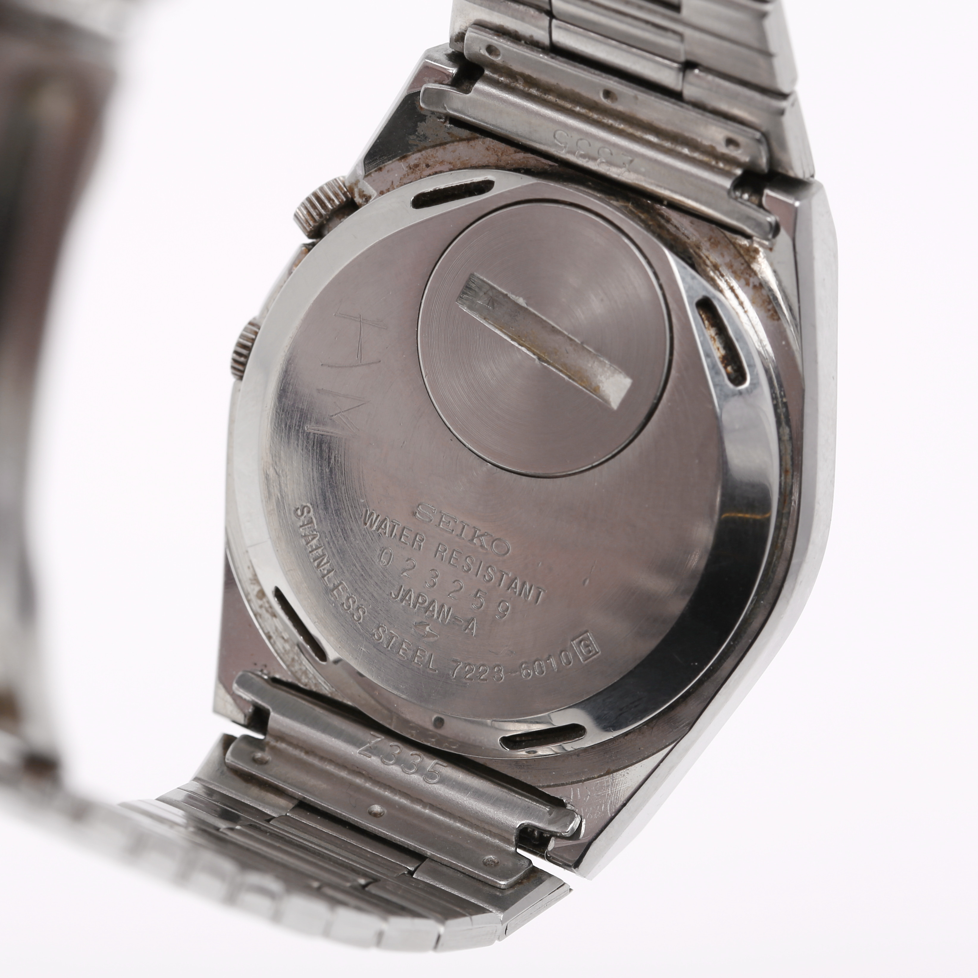 Bilder för 3346805. SEIKO SQ ALARM CLOCK, armbandsur, stål, quartz ...