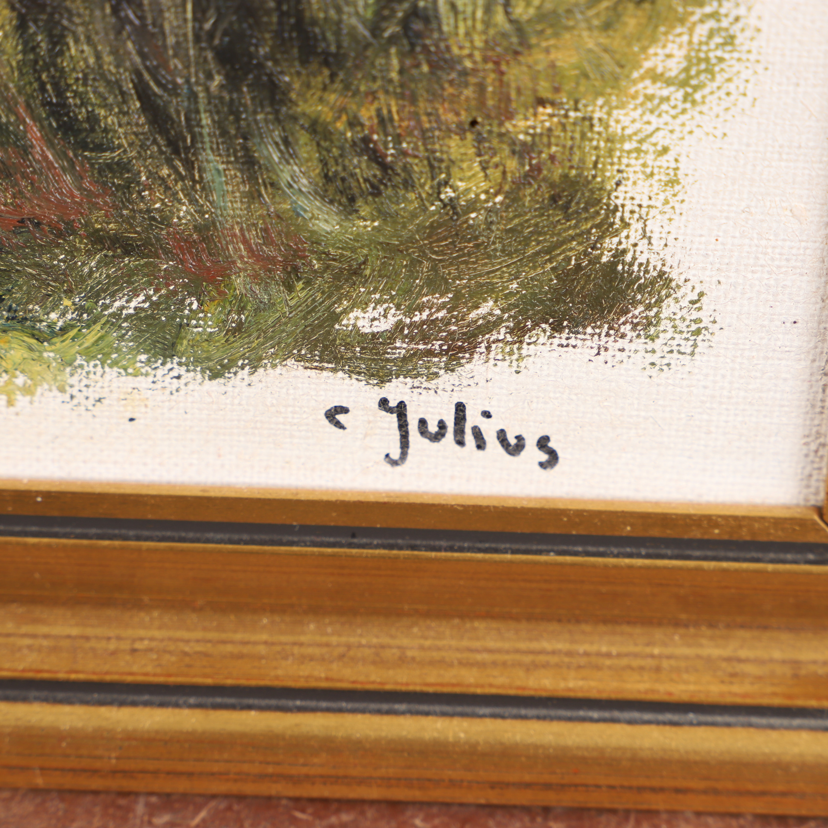 Images for 3347827. CARL JULIUS. Helsingborg with the Town Hall, oil on ...