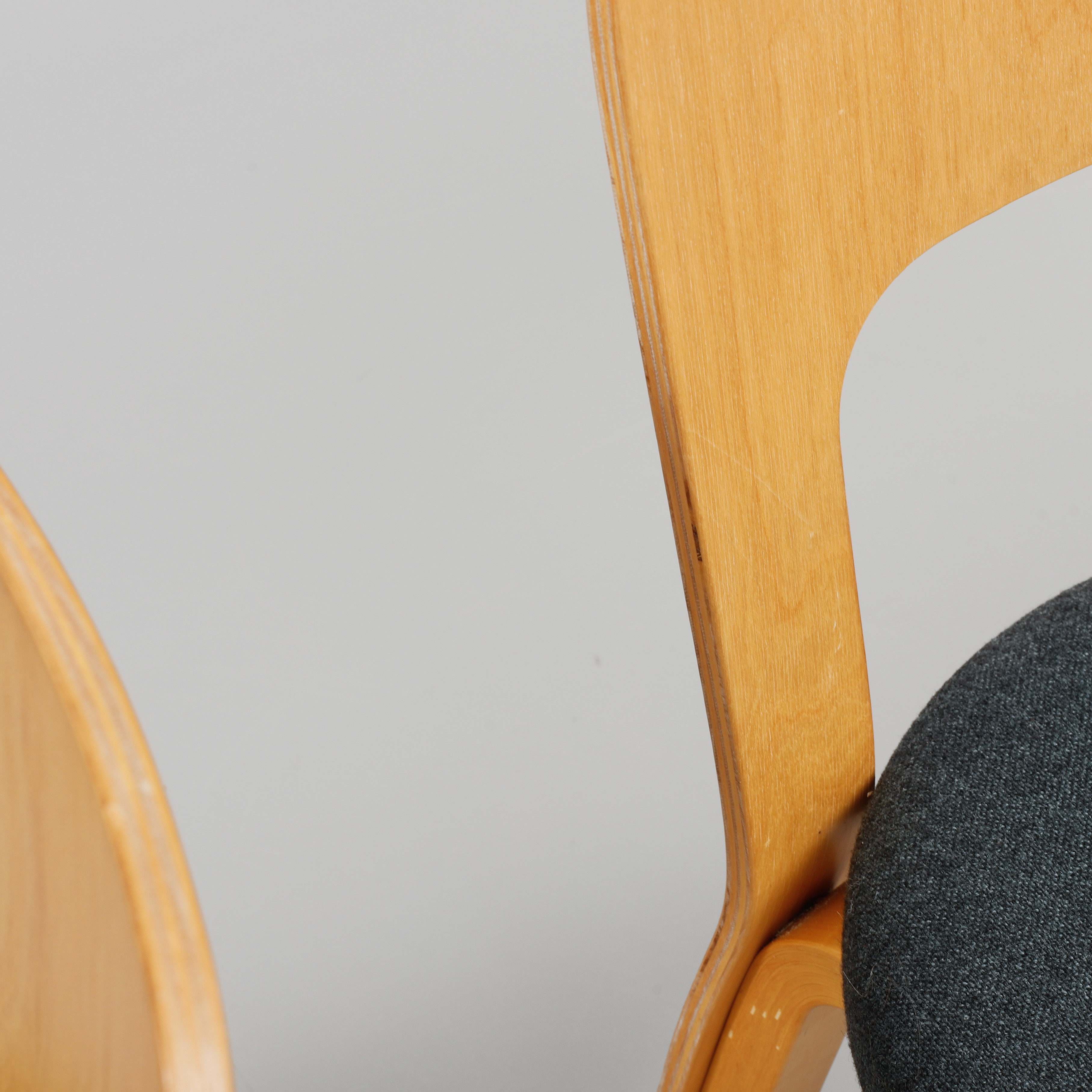 STOLAR, 4 st, "Stol 66", design Alvar Aalto, Artek. Möbler - Fåtöljer ...