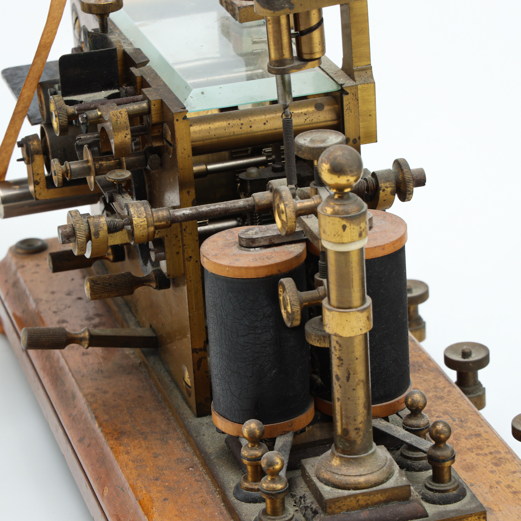 Images for 3354380. A telegraph and a telegraph key, LM Ericson, first ...